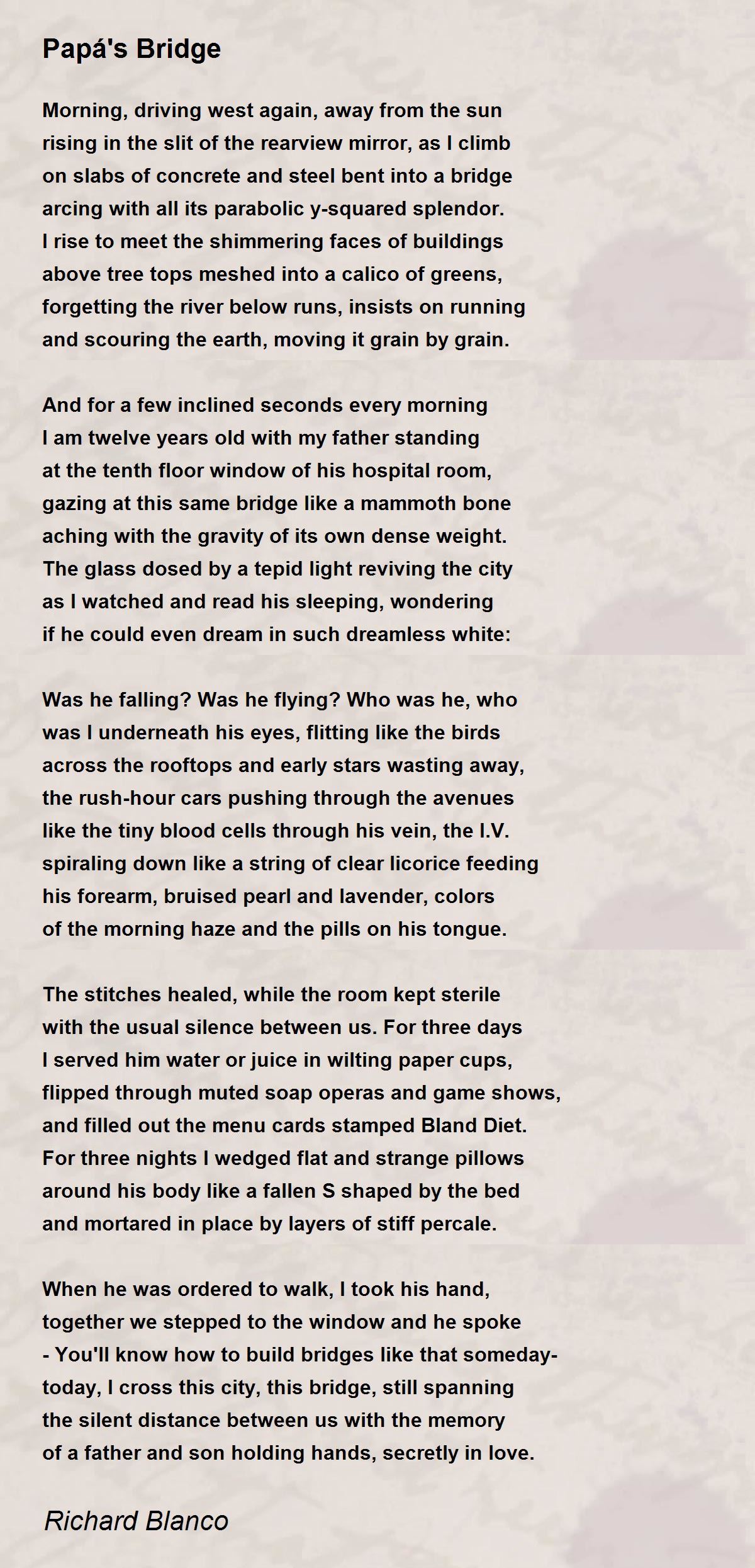 The Poem By Richard at Callum Melvin blog