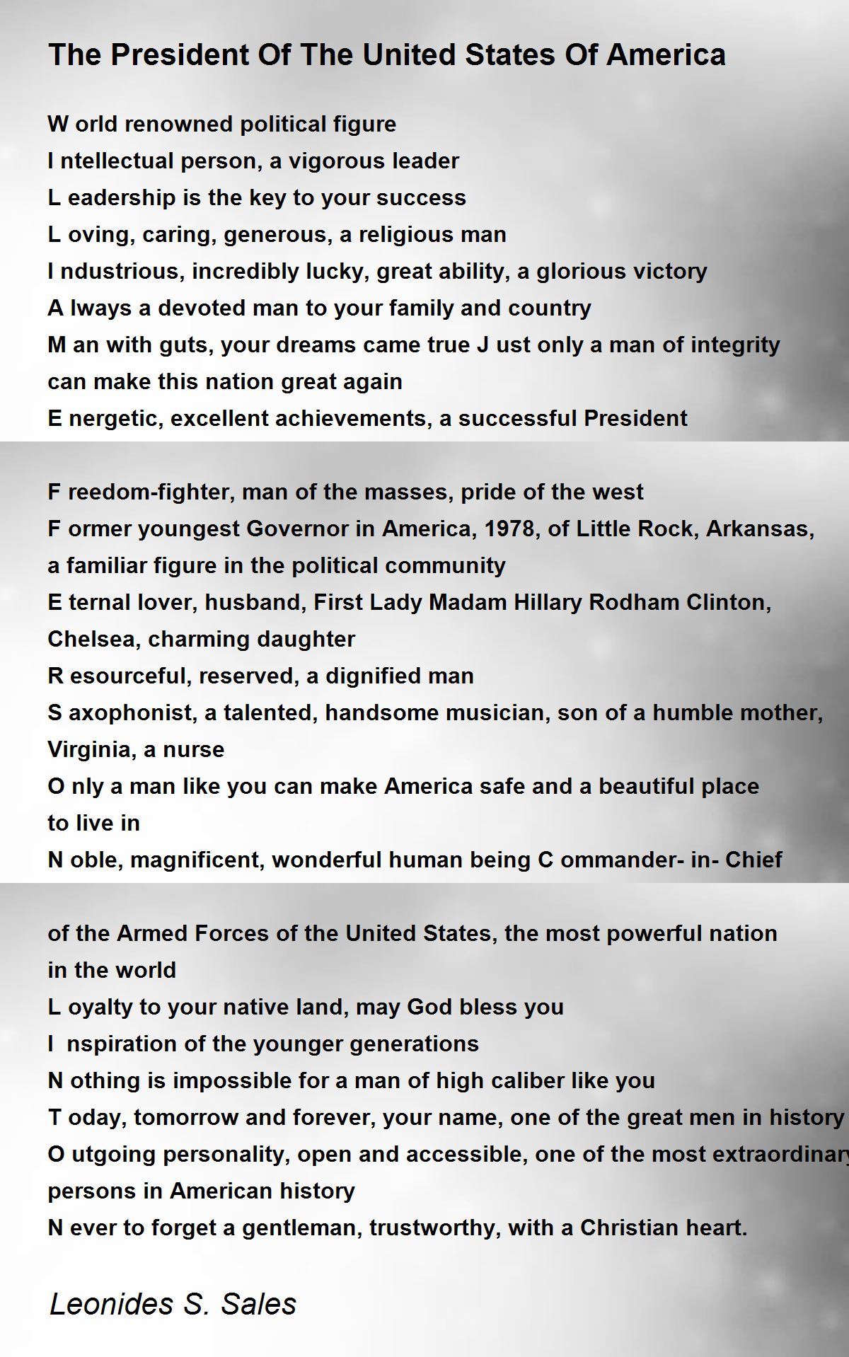 Us Poets Laureate And The Presidents They Served Under