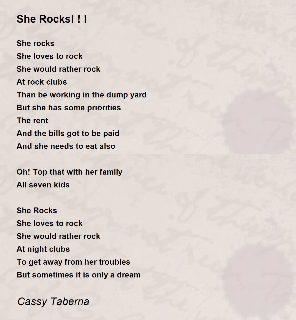 She Rocks My World Quotes