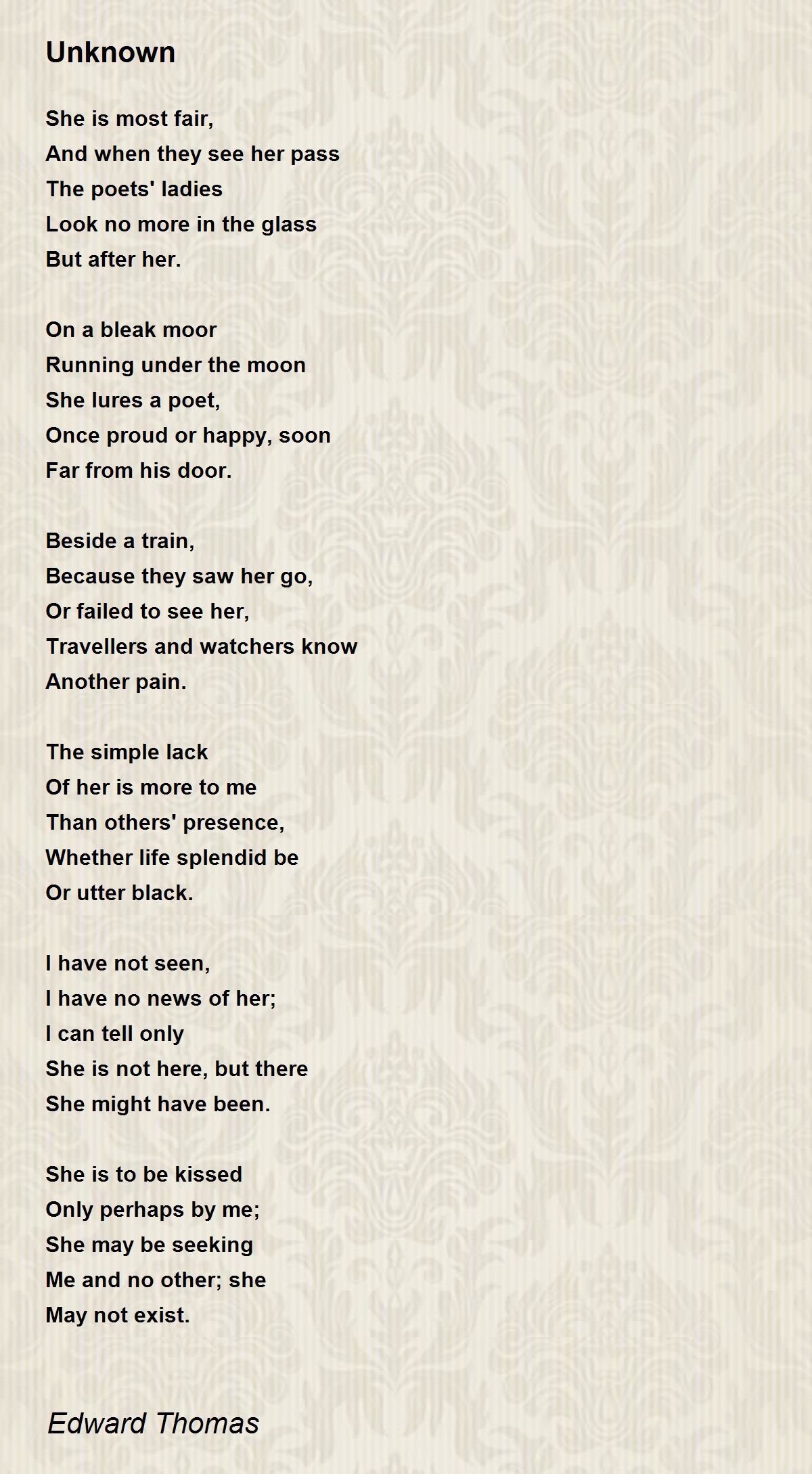 10 edward thomas poetry