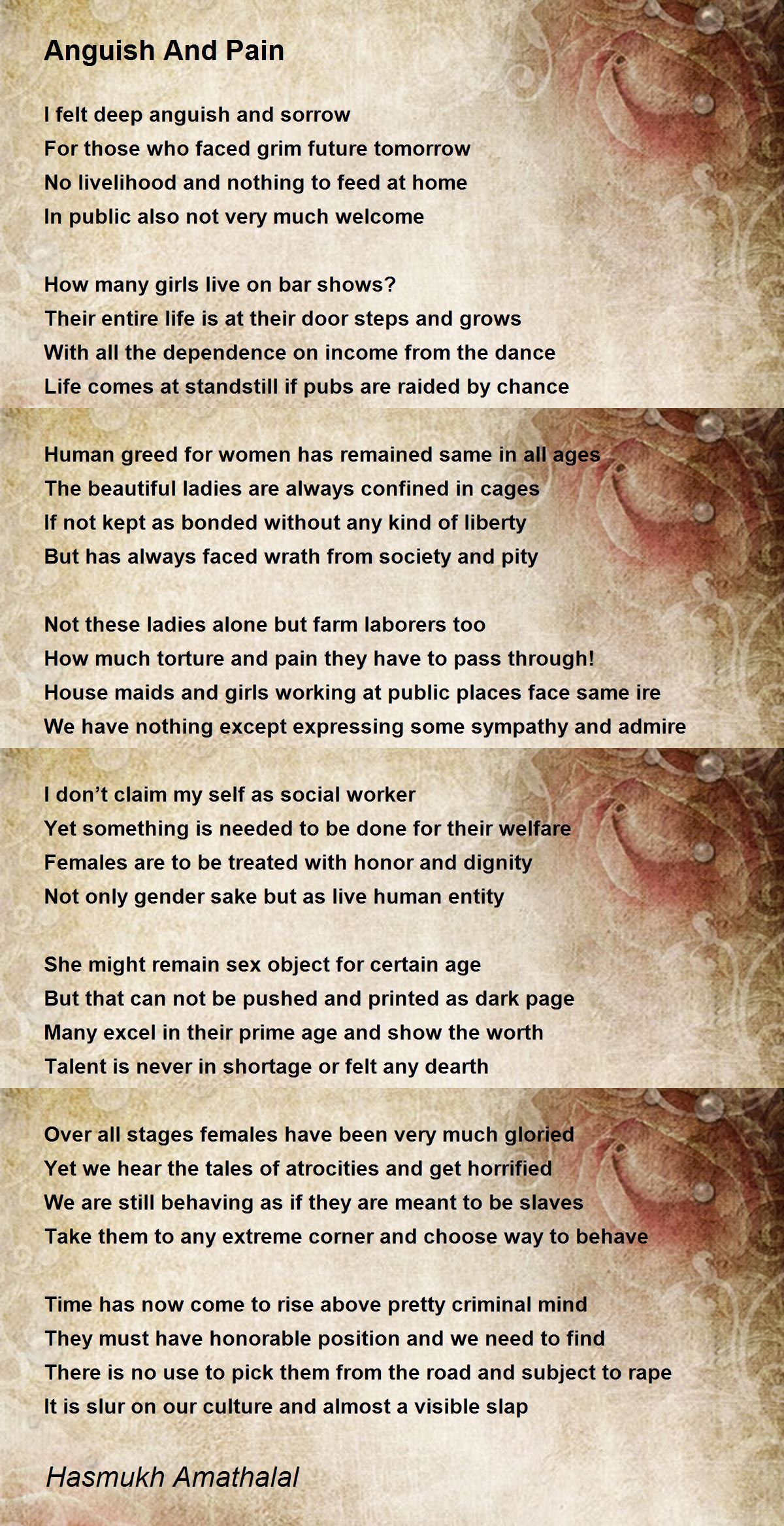Pain Anguish Quotes