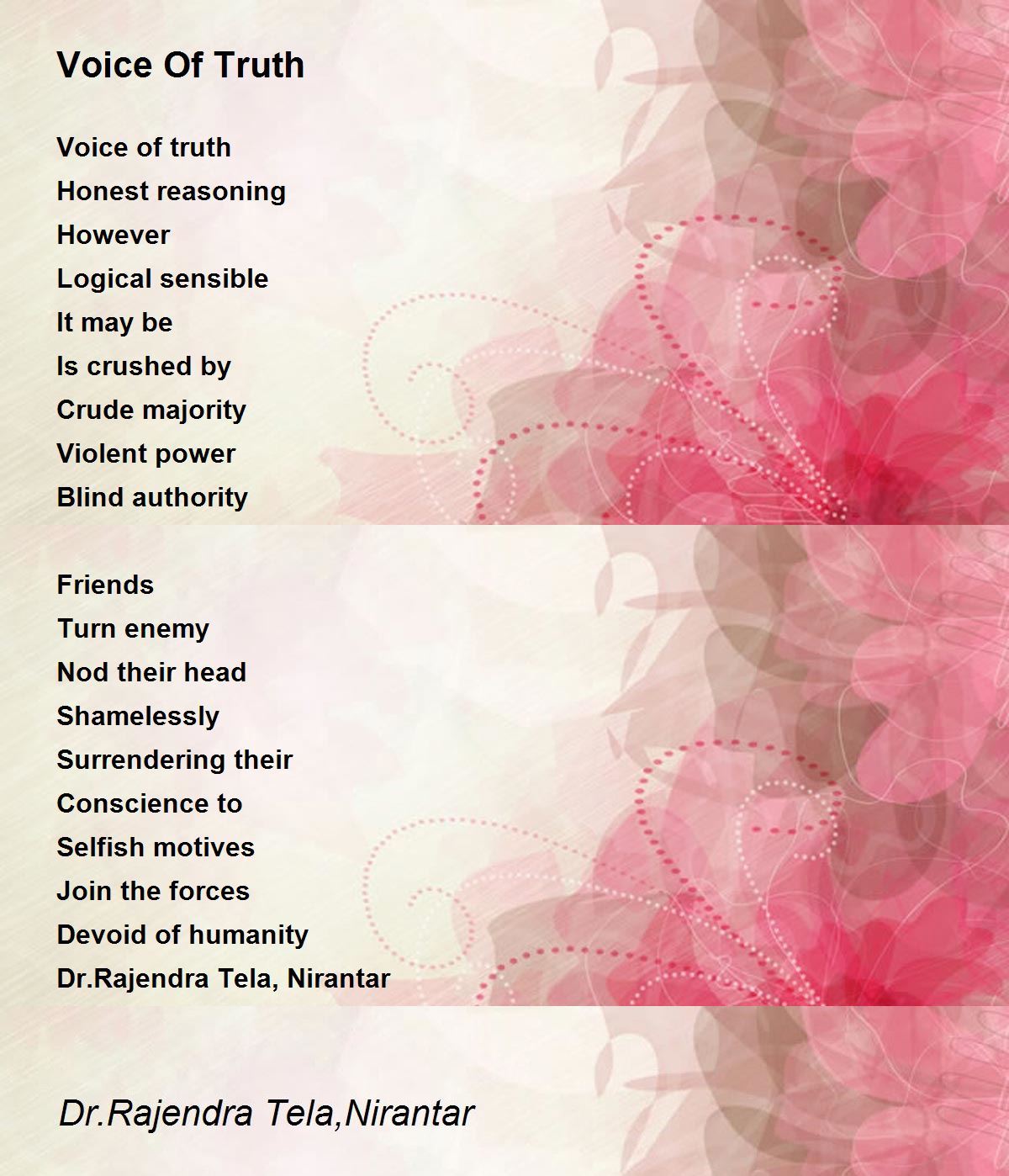 Voice Of Truth Quotes