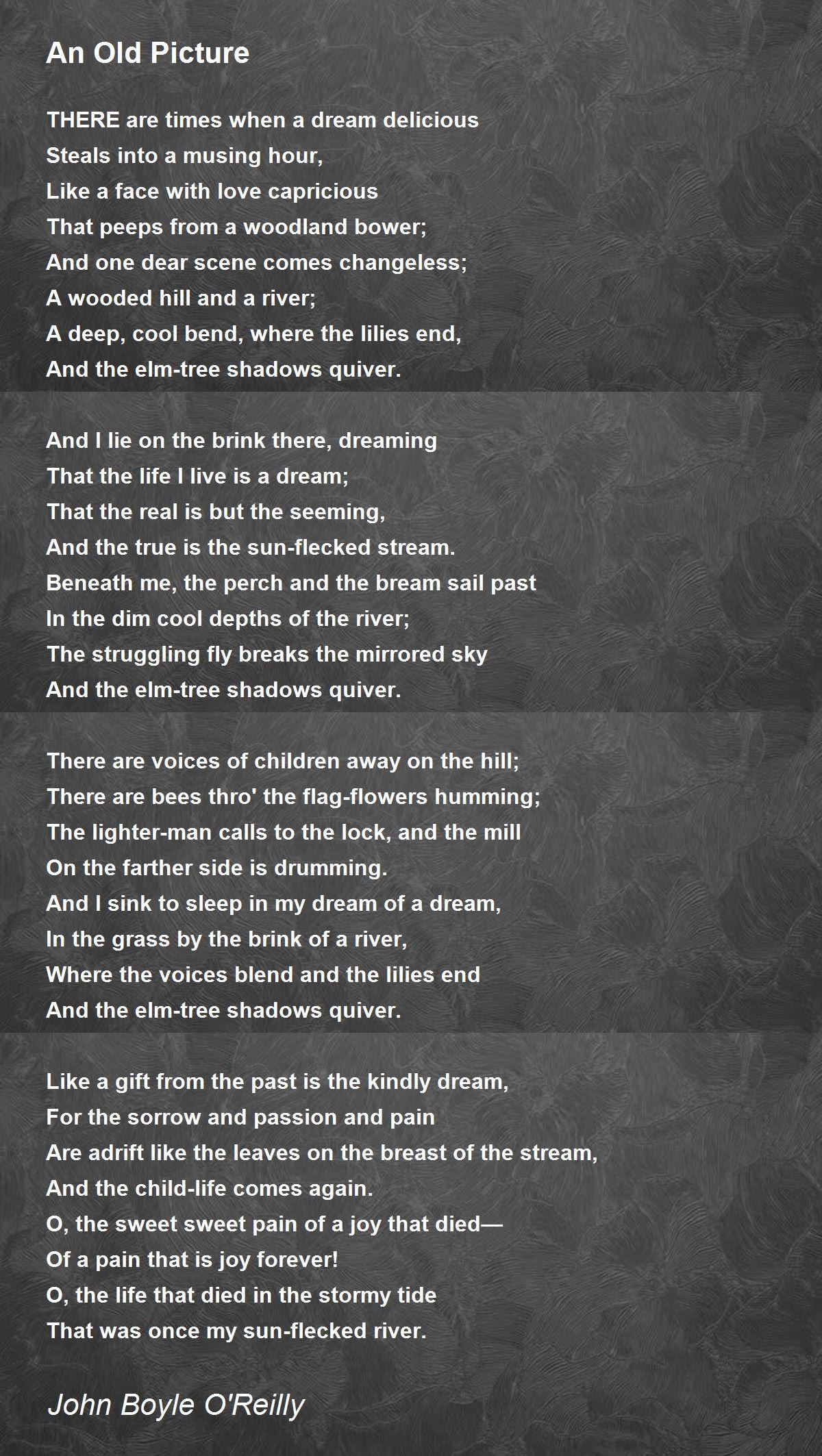 Unspoken Words Poem By John Boyle O39reilly Poem Hunter Love, And Be