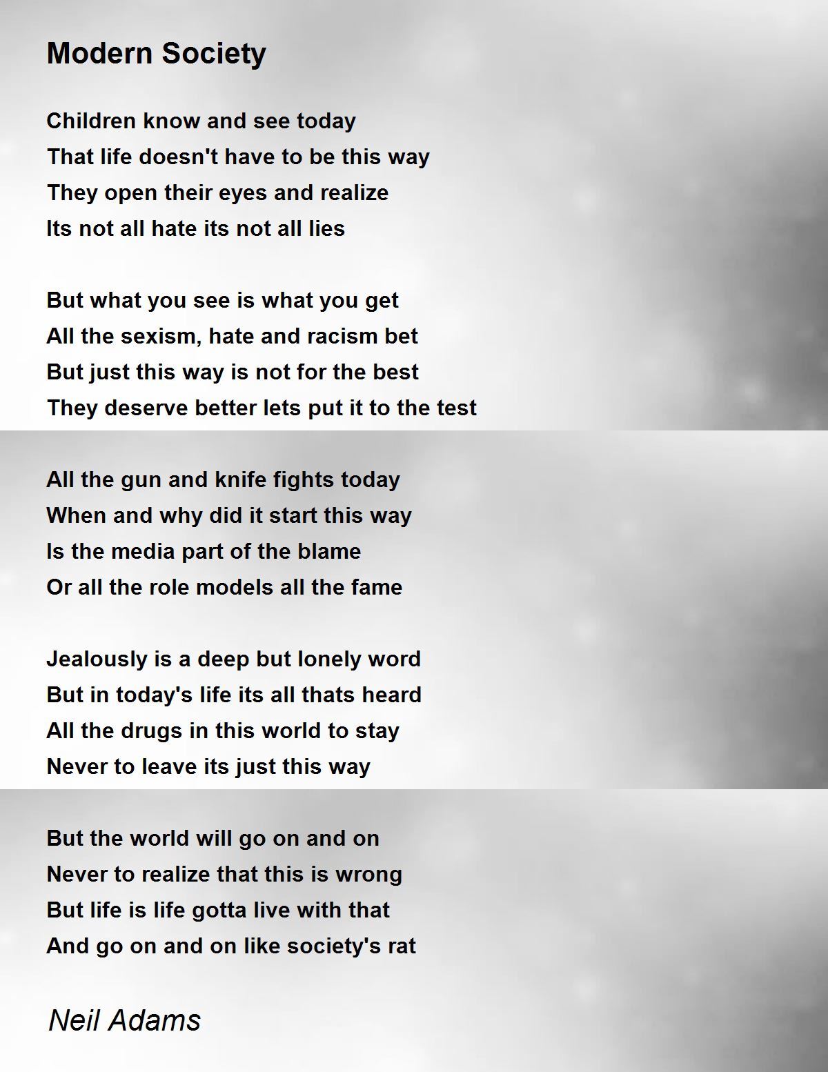 Famous Modern Poems About Life | Sitedoct.org