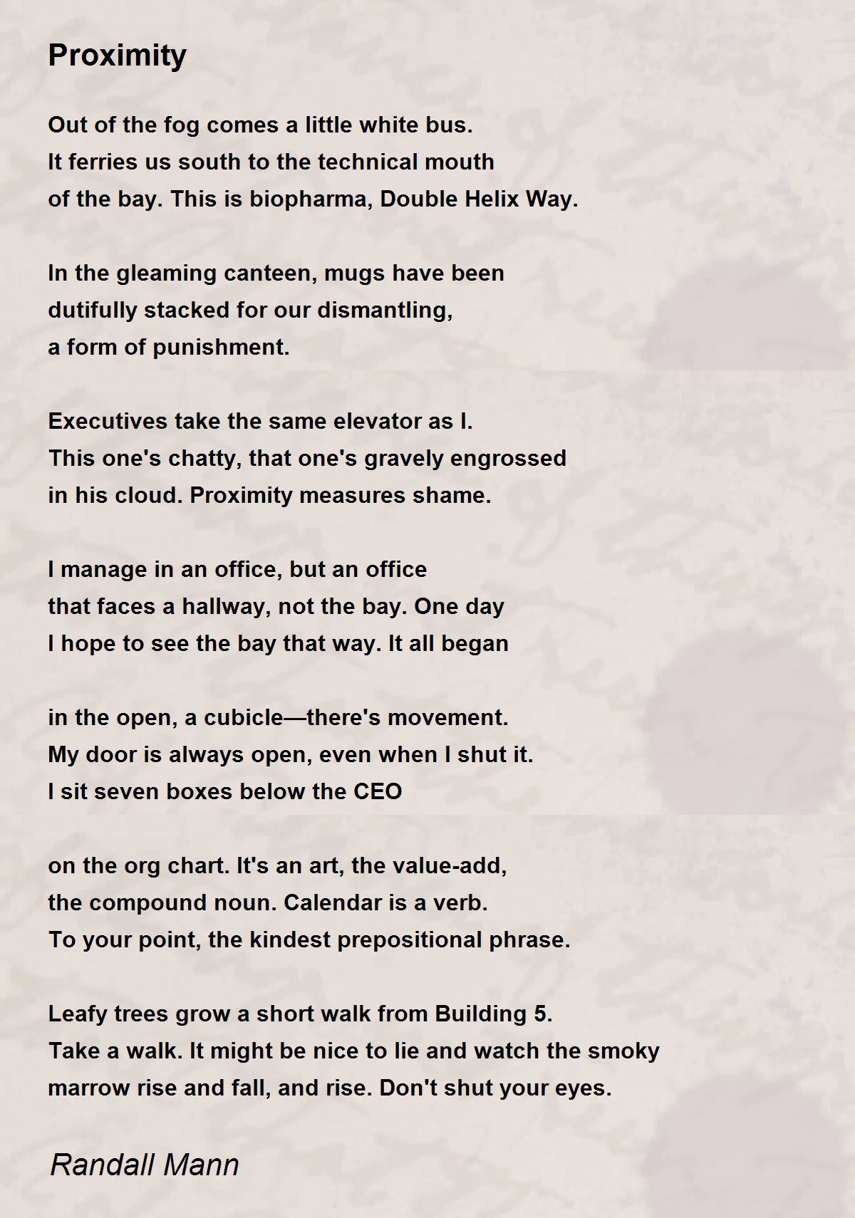 Close Proximity Quotes