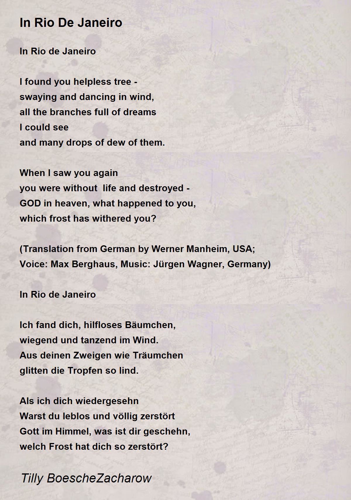 Poemas Sobre Rio De Janeiro - REVOEDUCA