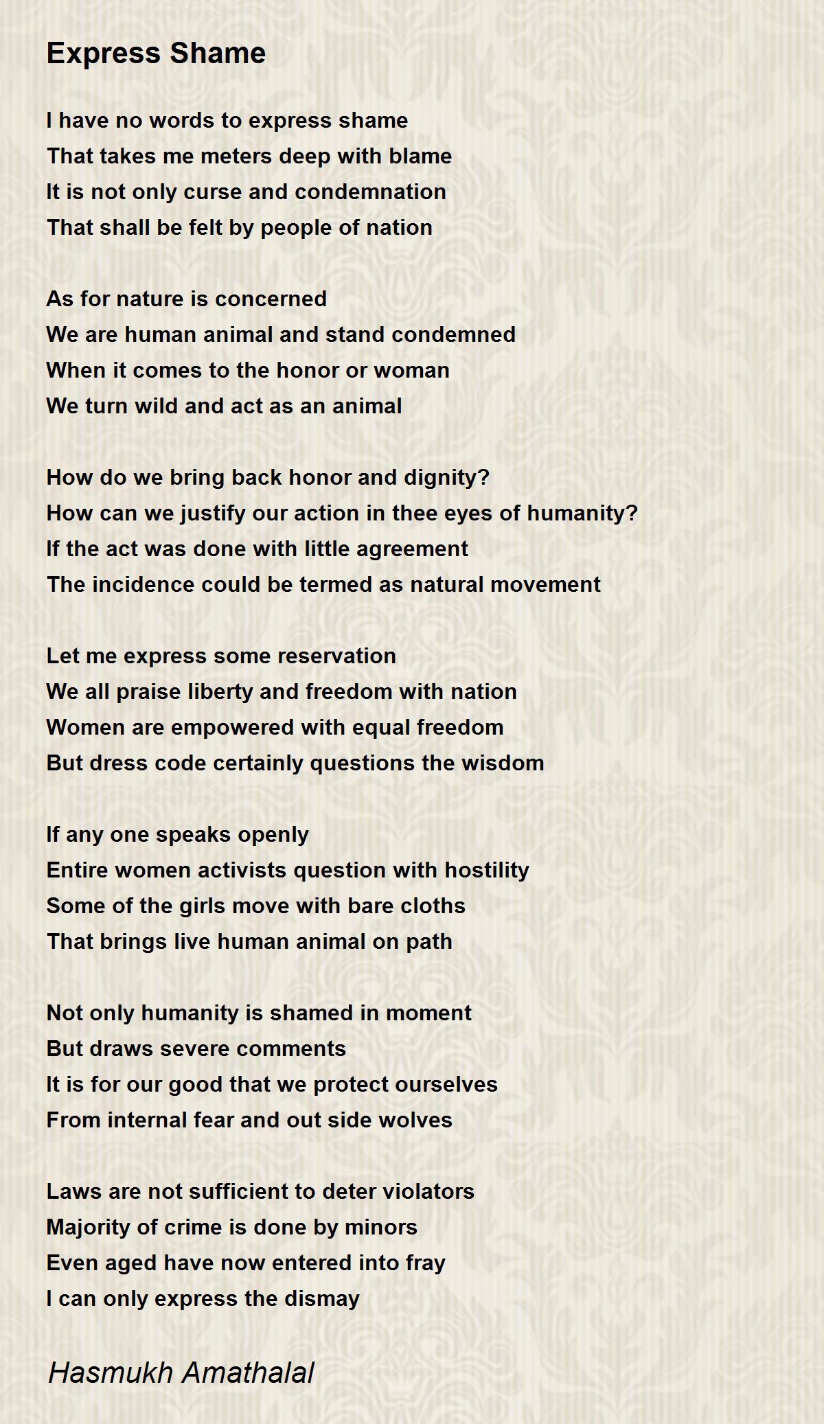 Shame Poems The Scarlet Letter | The Power Of Reading | Love Poems,