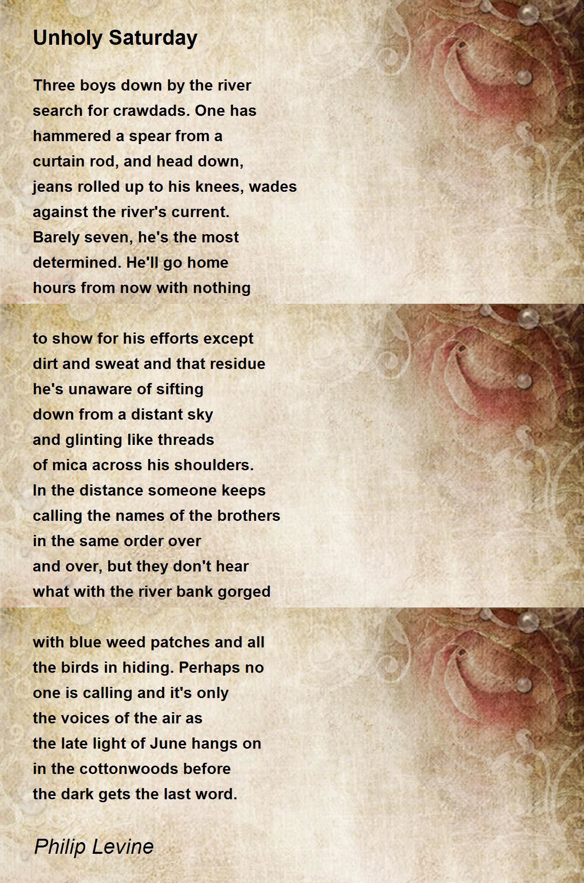 Sad Sonnets