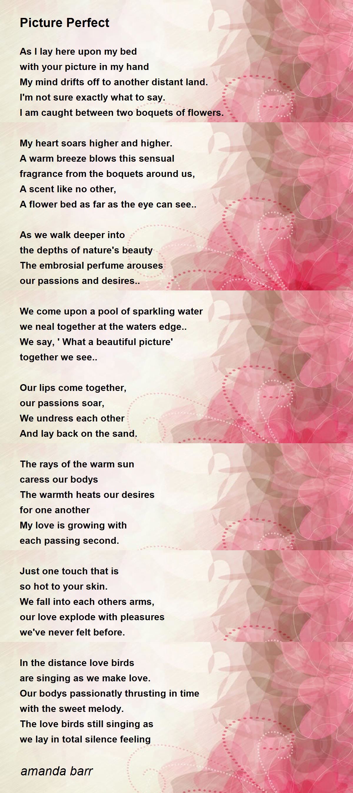 You Are Perfect To Me Poem