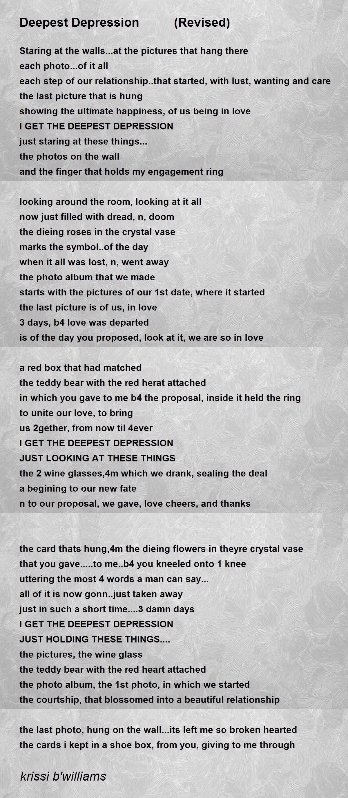 Poems About Despair