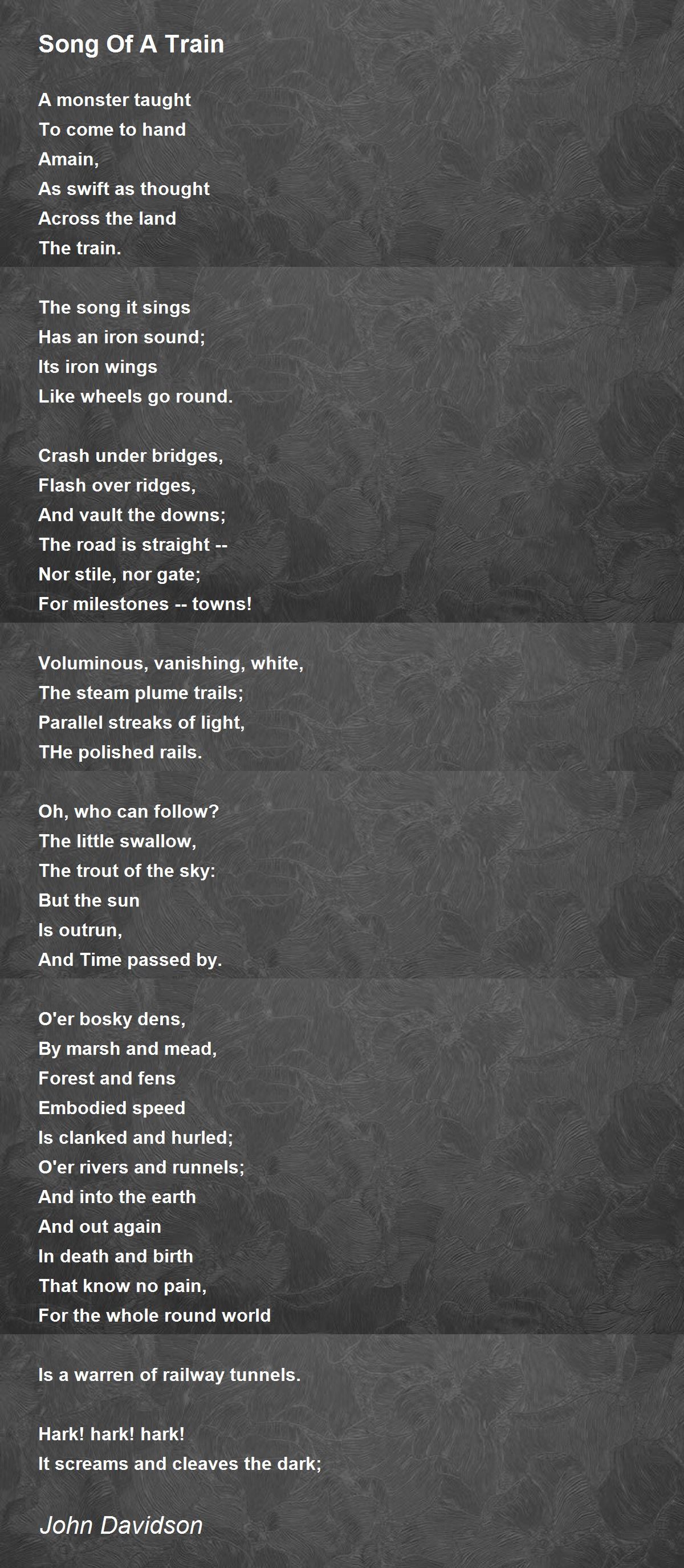 John Davidson John Davidson Poems Poem Hunter