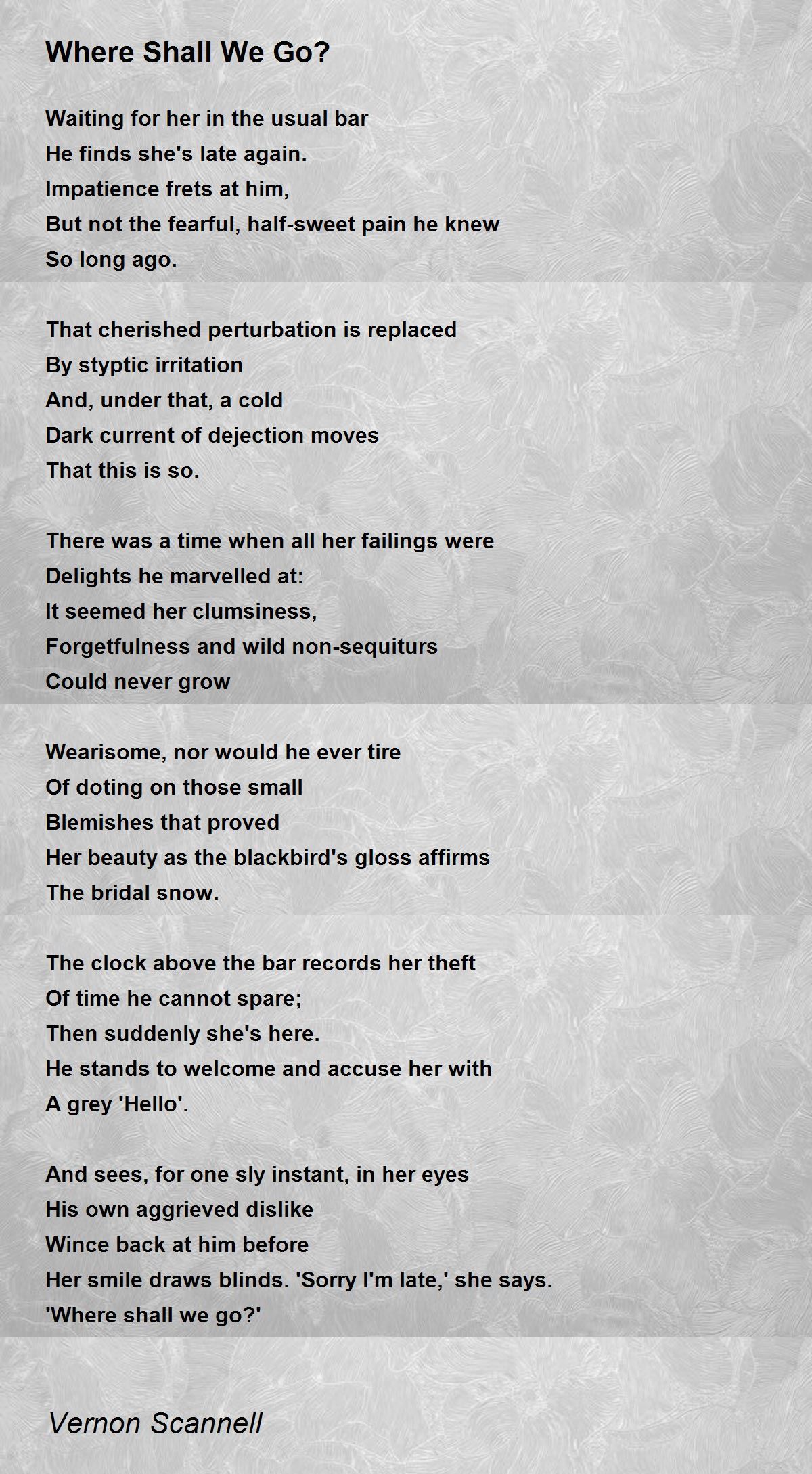 Vernon Scannell Quotes