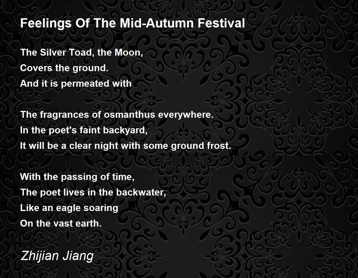 Feelings Of The Mid-Autumn Festival - Feelings Of The Mid-Autumn ...