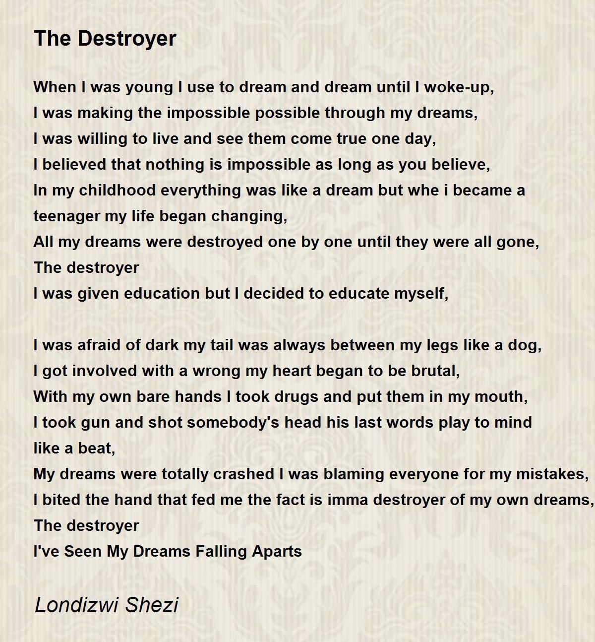 Destroyer Of Man Quotes