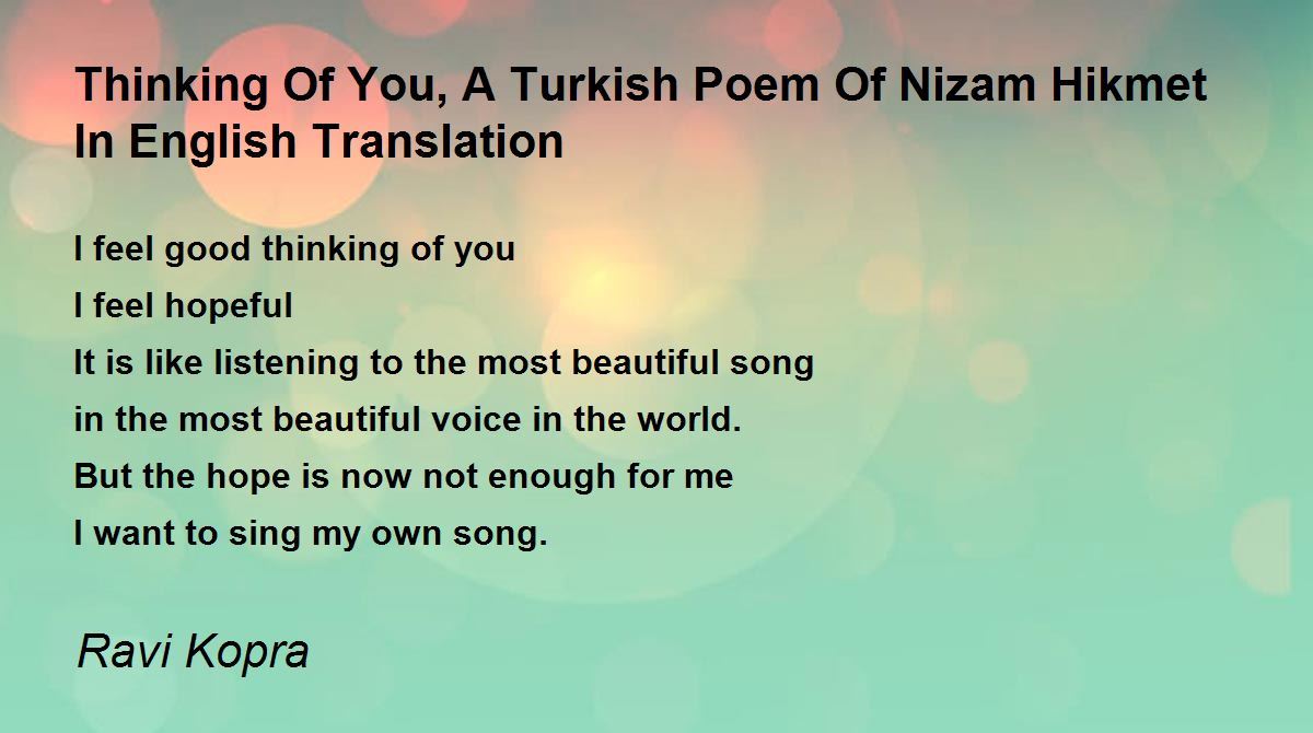 Best Turkish Poetry at Alfred Sullivan blog