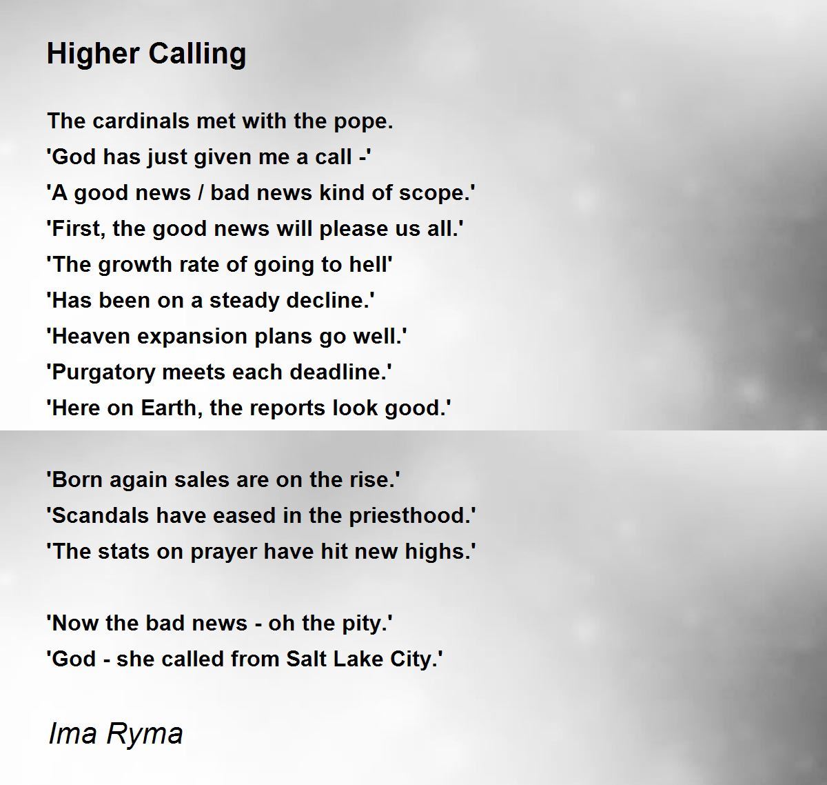 Higher Calling Quotes
