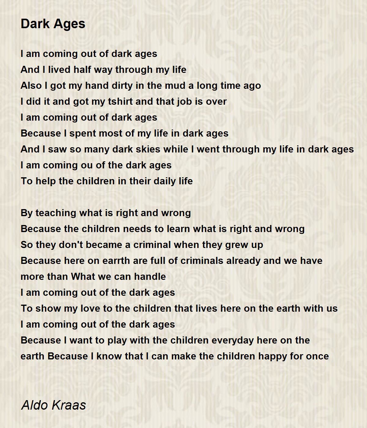 Dark Ages Quotes