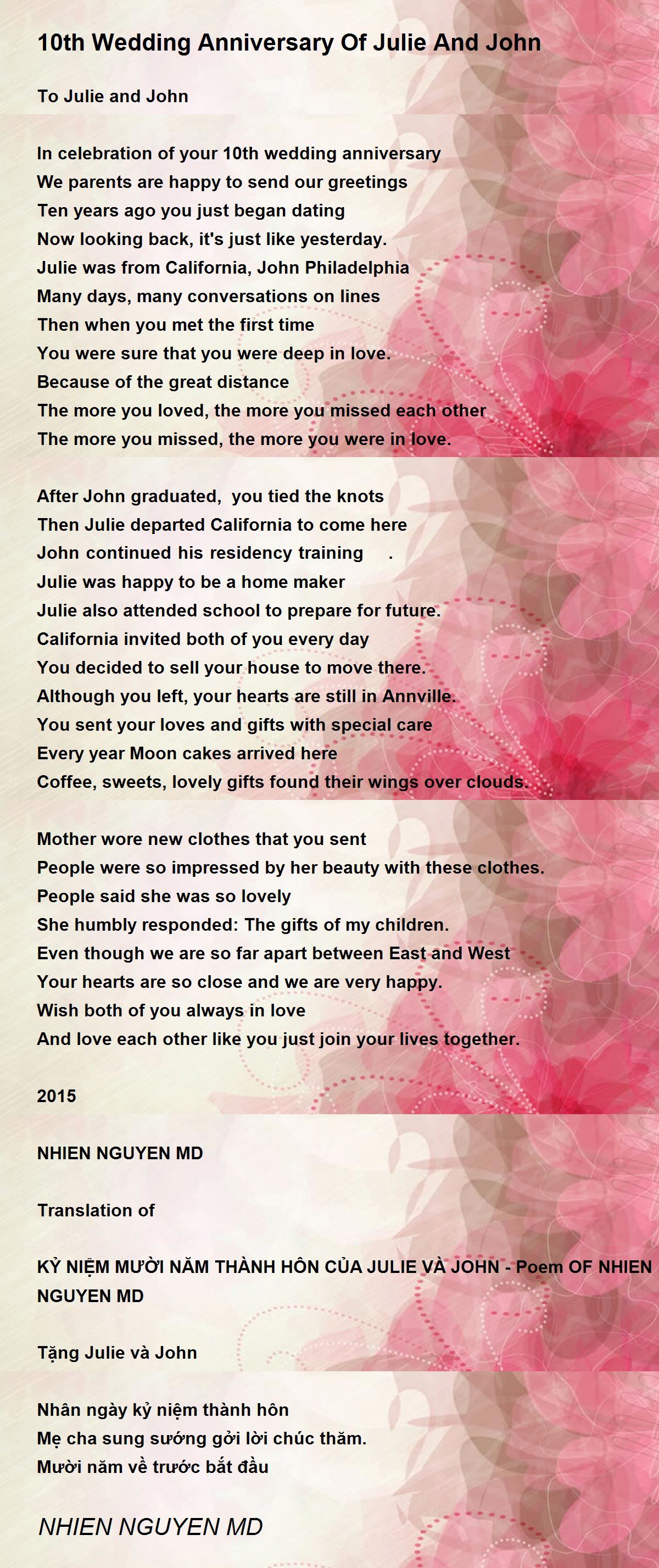 Poem Hunter Wedding