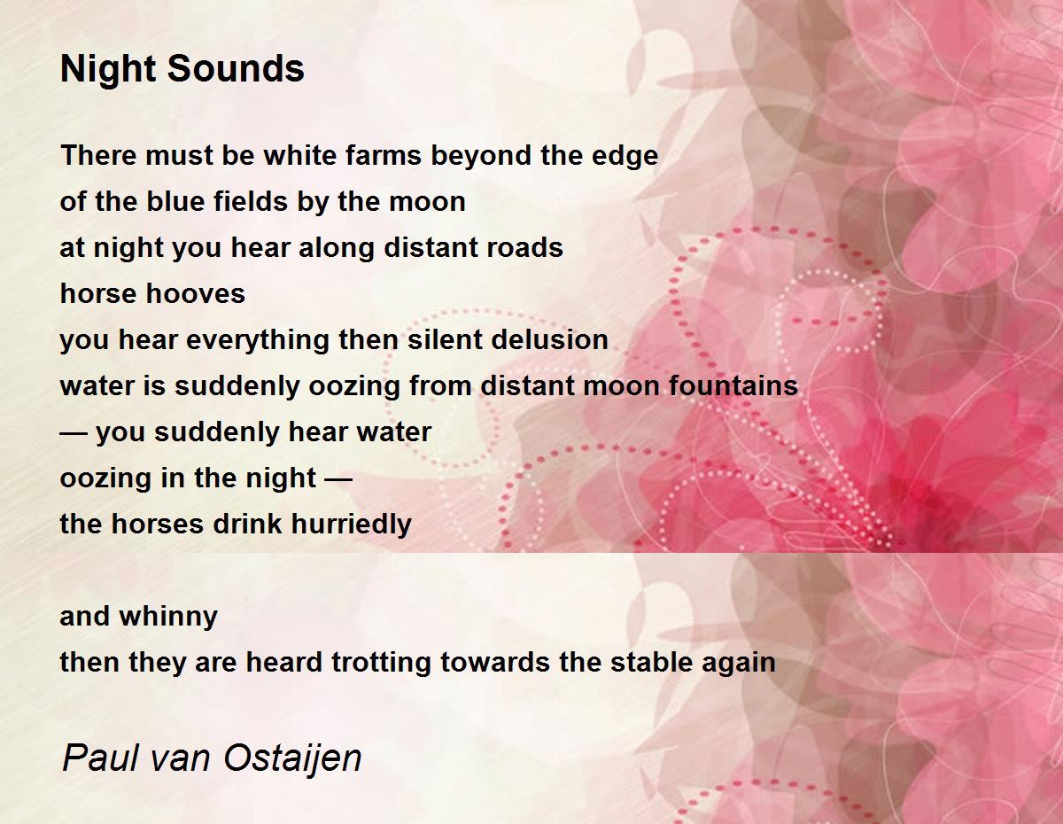 Night Sounds Quotes
