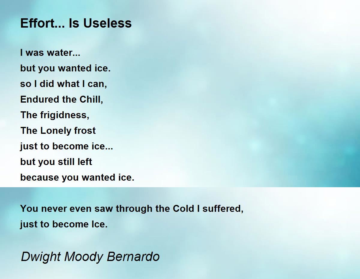 Useless Efforts Quotes