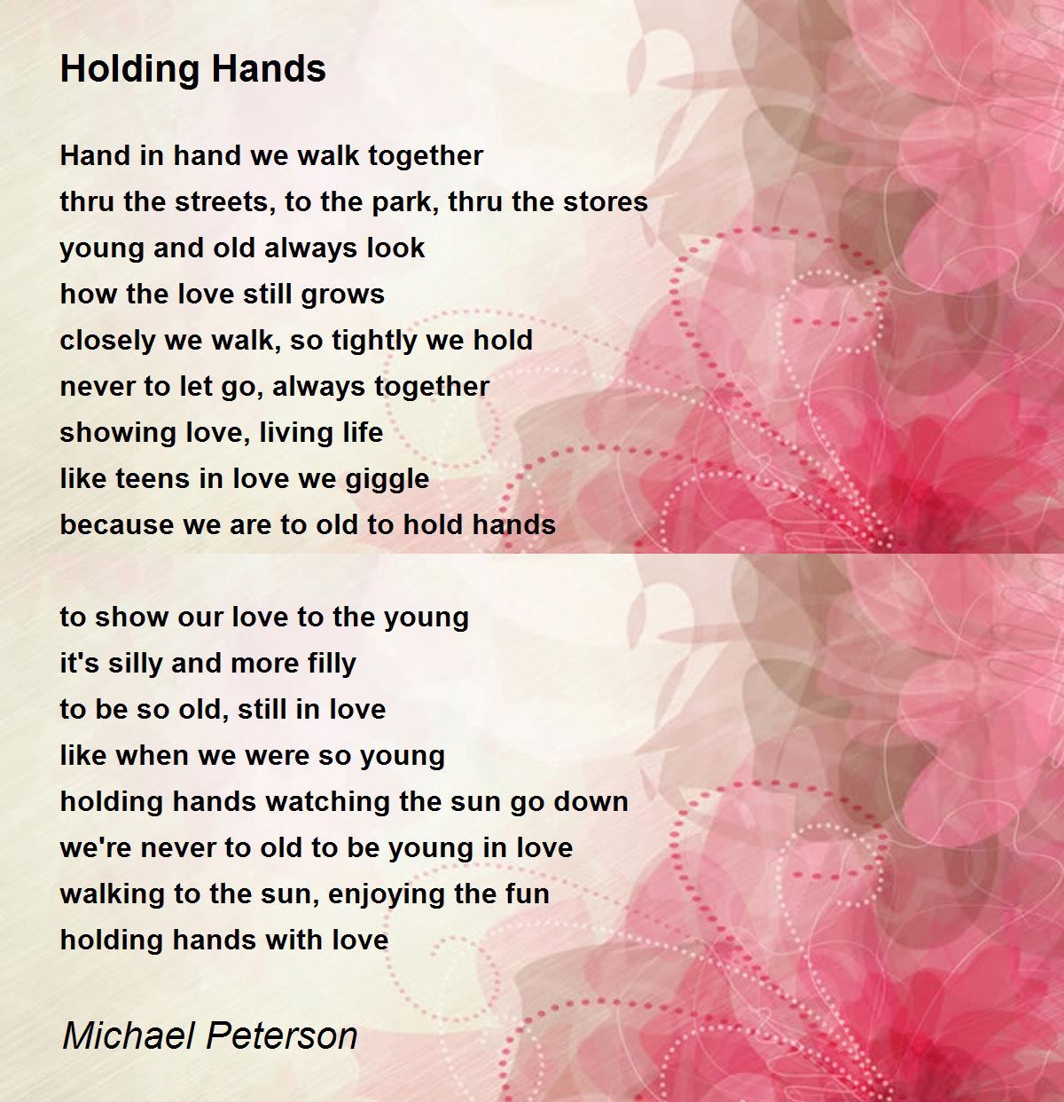 Love Poems About Holding Hands