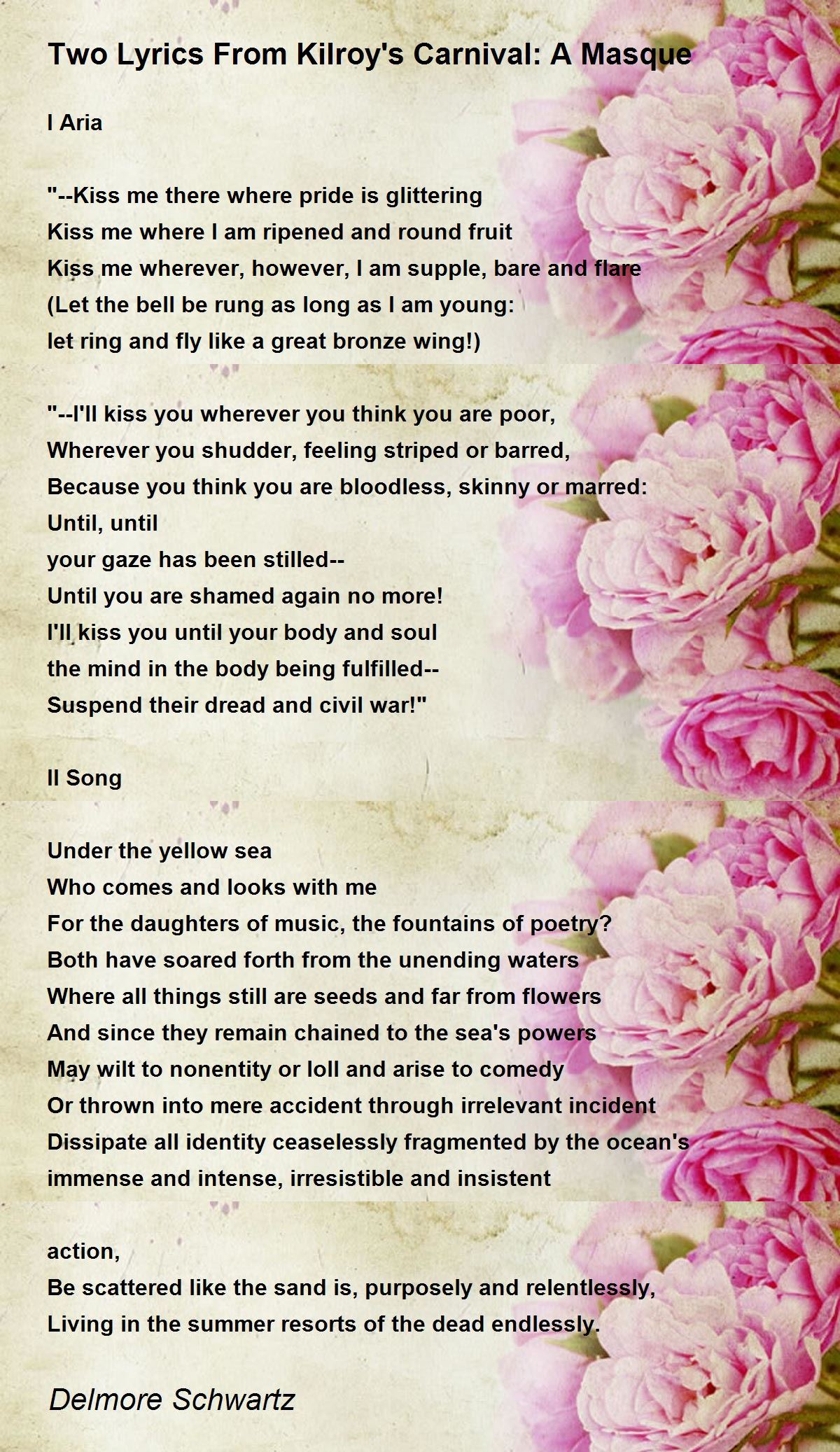 Carnival Poems Quotes