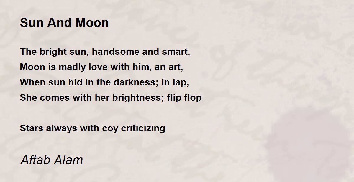 Short Moon Poems