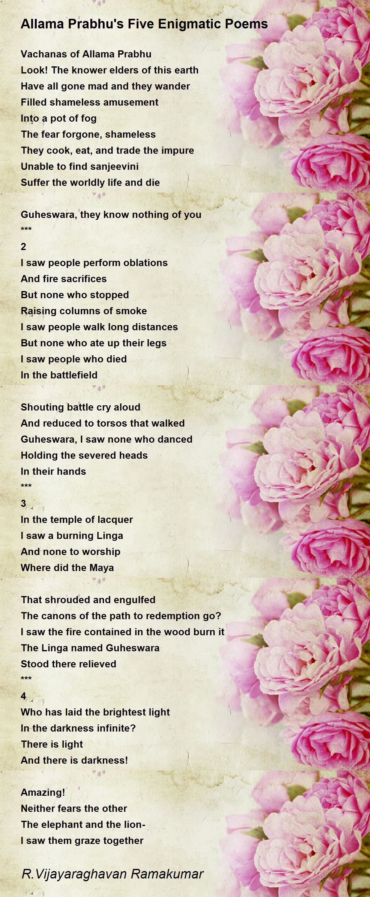 Allama Prabhu's Instagram, Twitter & Facebook on IDCrawl