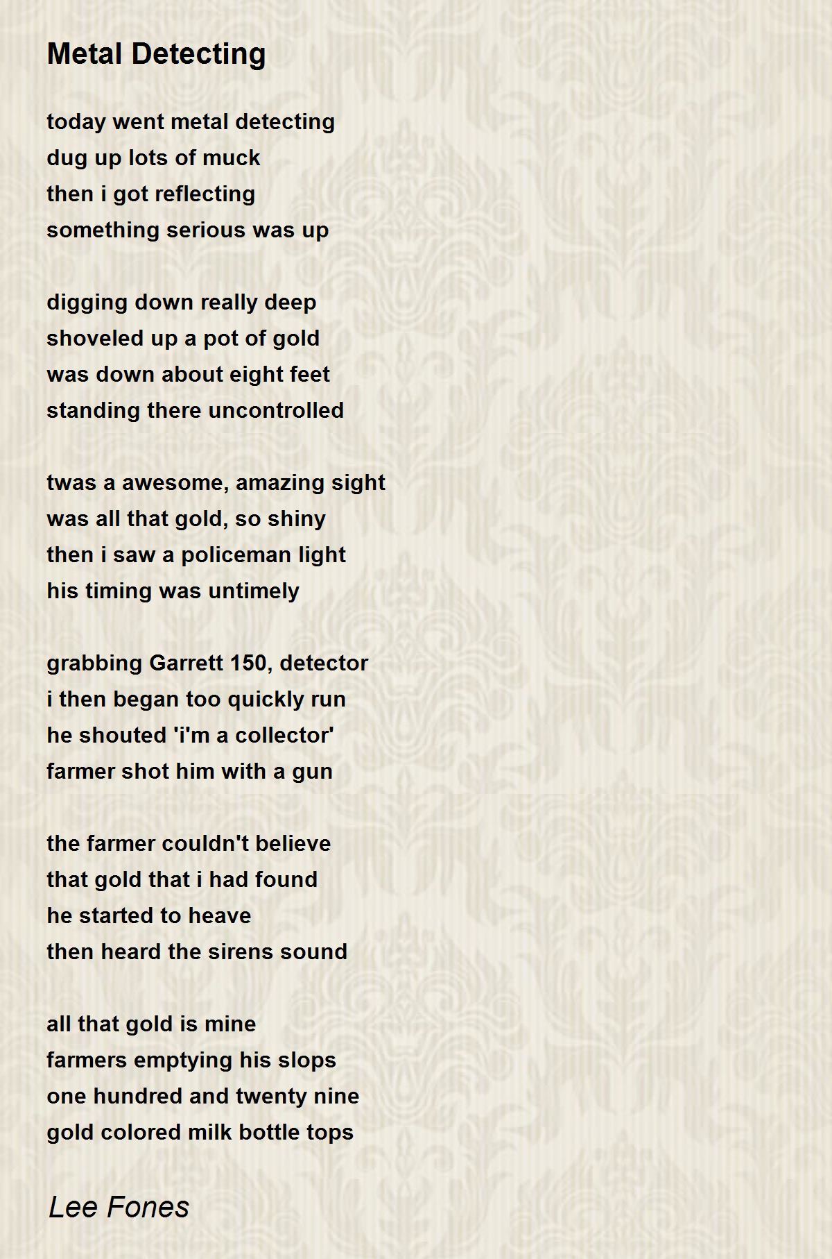 Metal Detector Quotes at Amy Browning blog