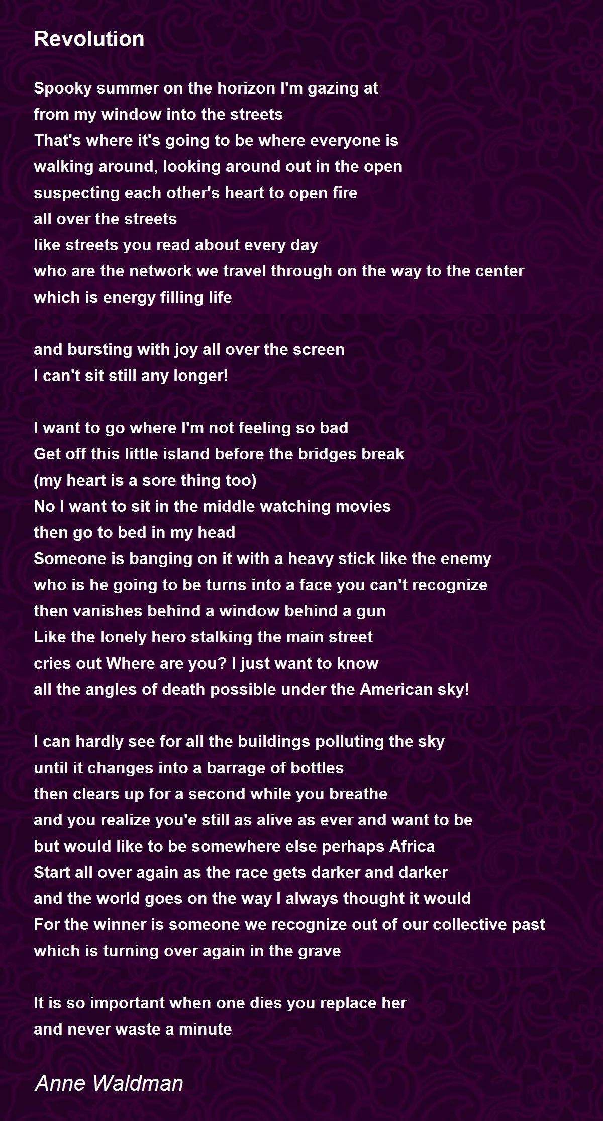 Printable Poems About The American Revolution