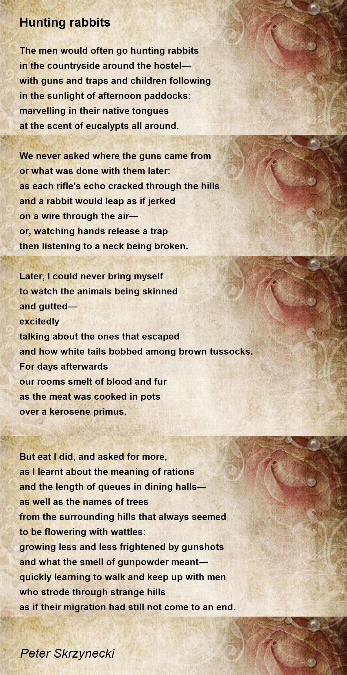 Hunting Rabbits Quotes