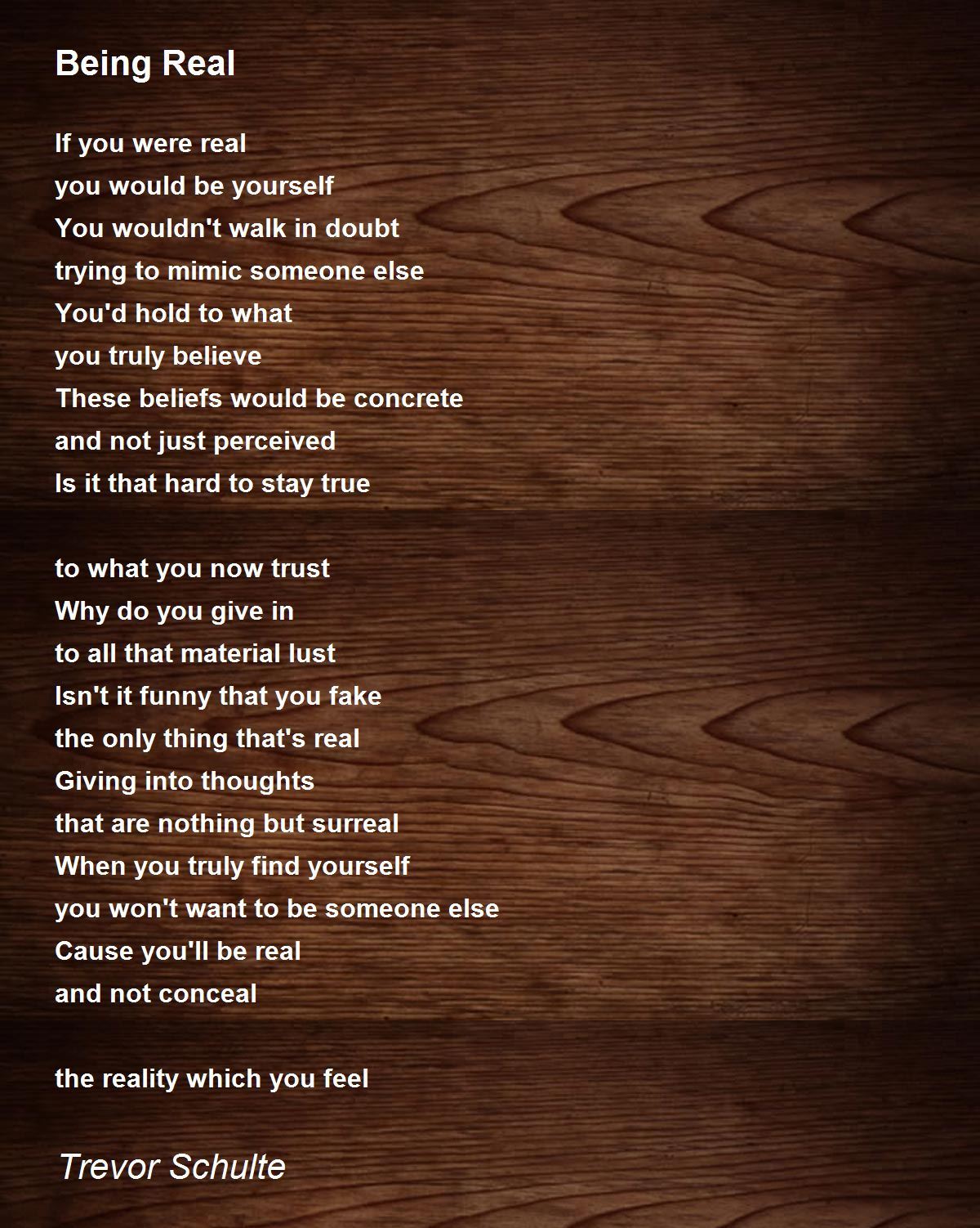 Poem Someone Else