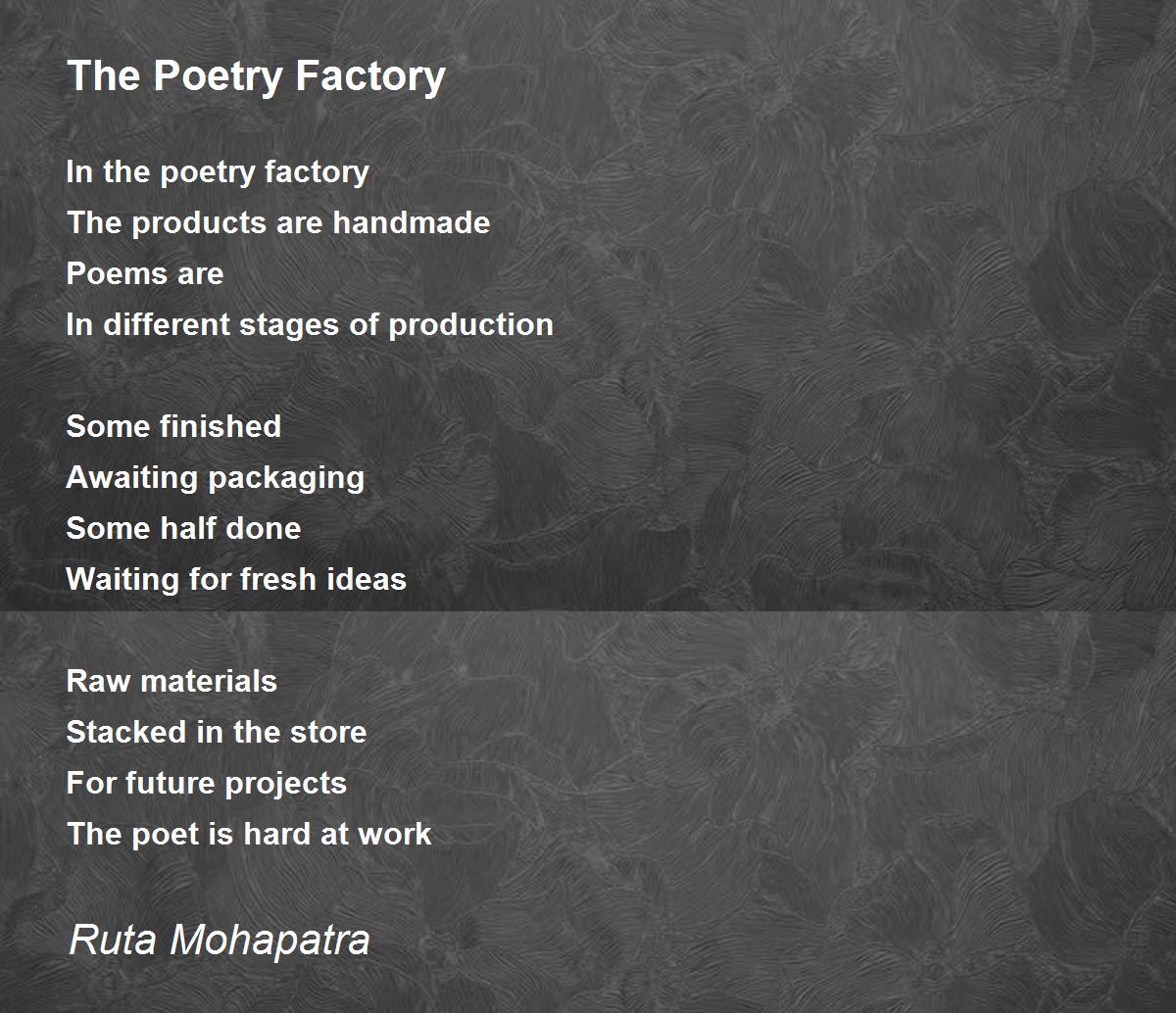 Story Factory Poetry at Annabelle Focken blog