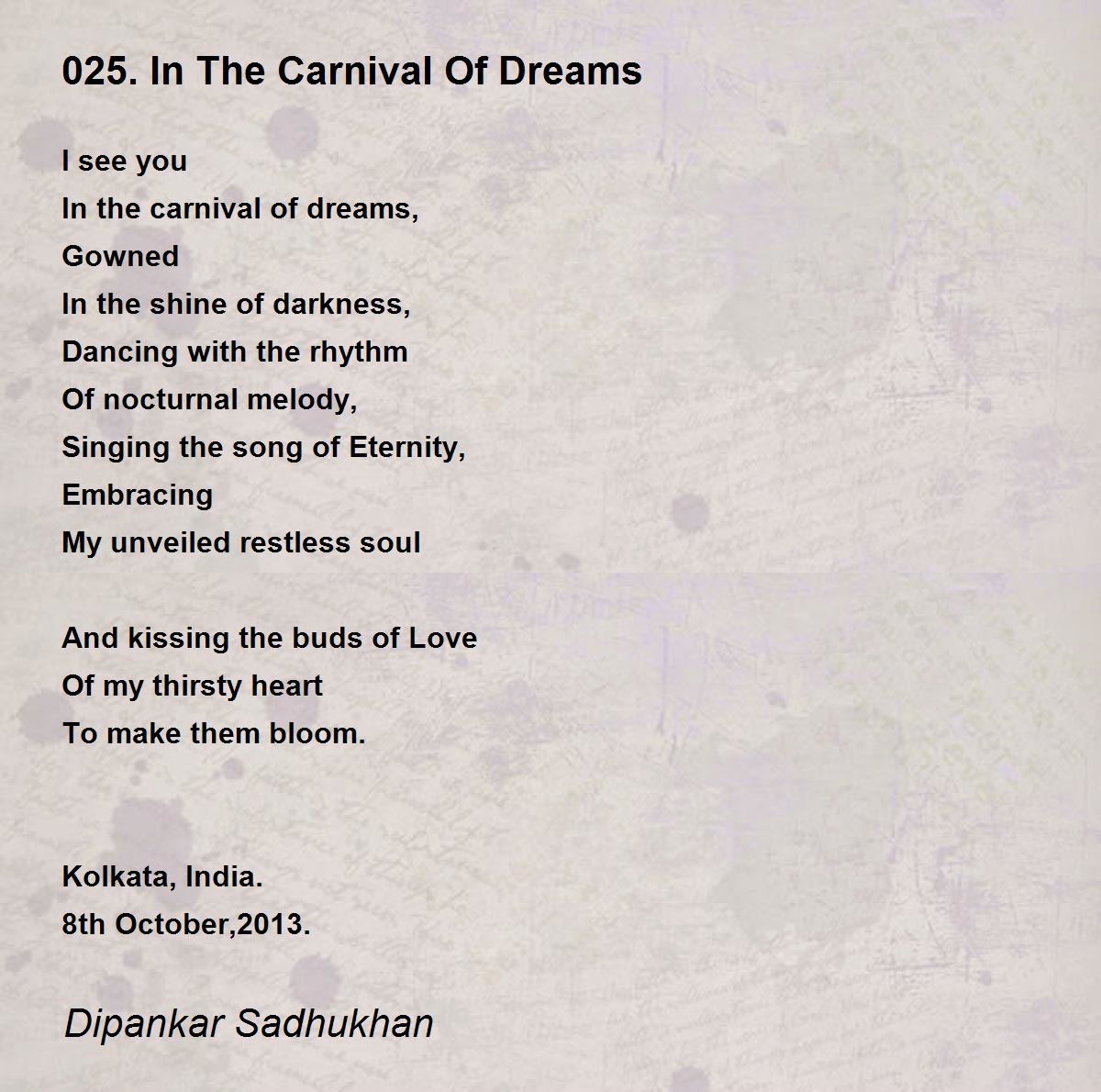 Carnival Poems Quotes