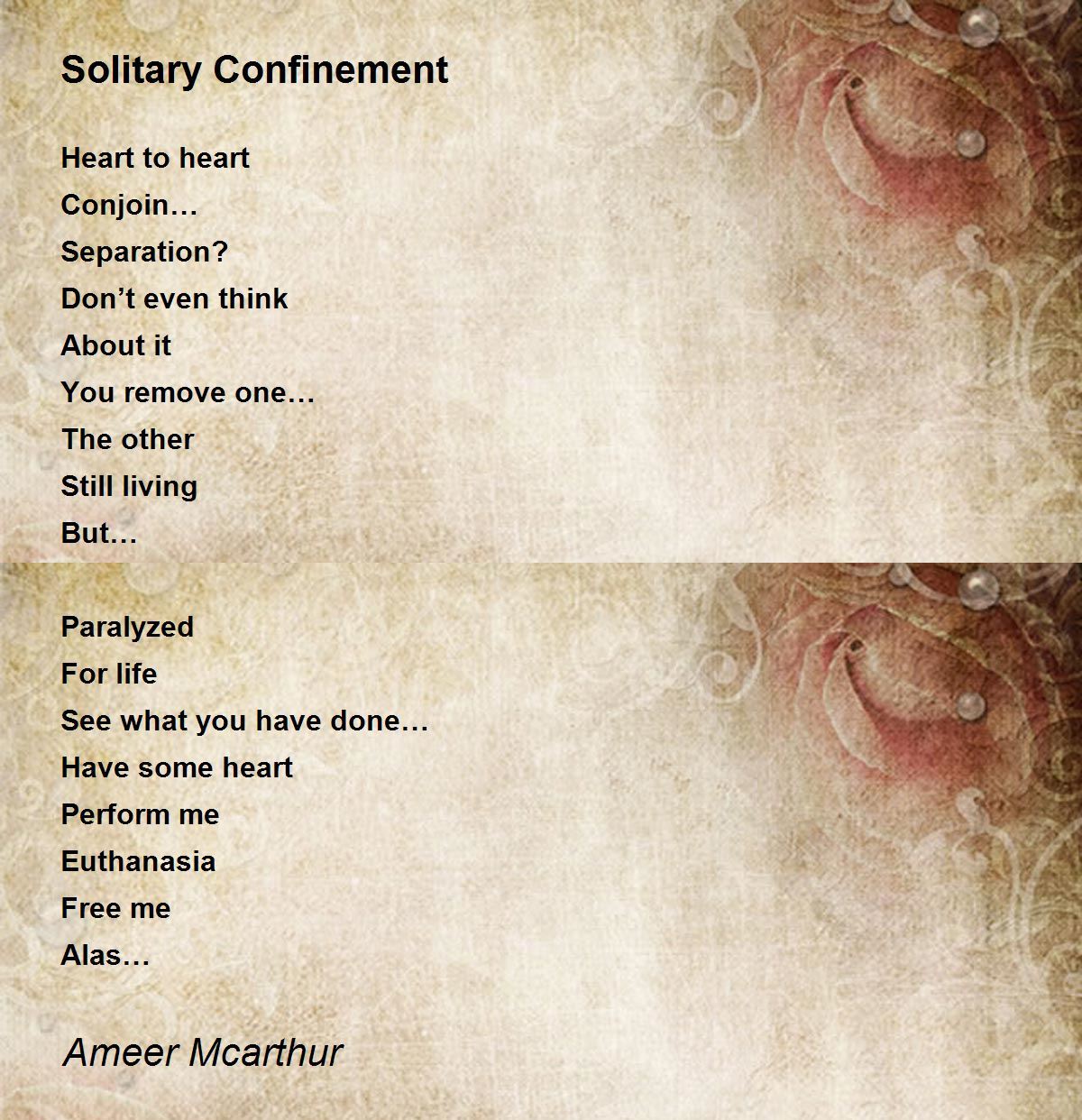 Solitary Poems