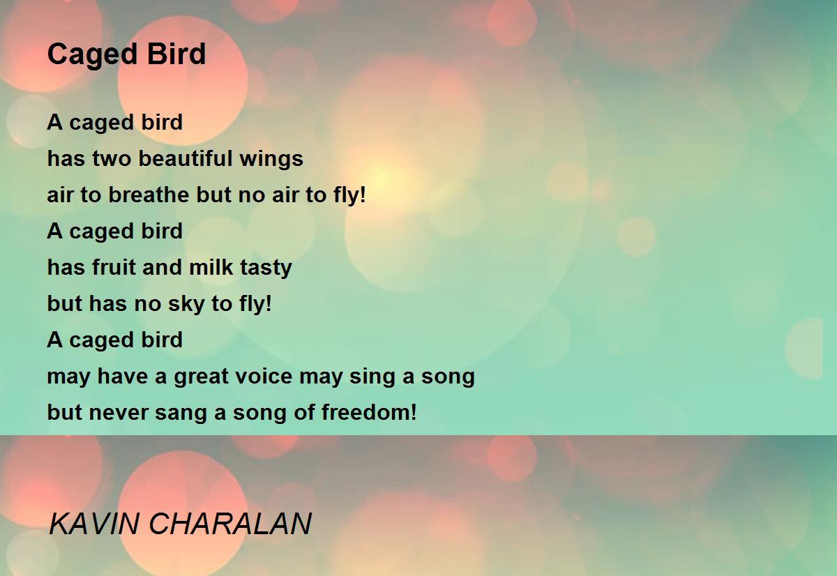 Caged Bird Poem