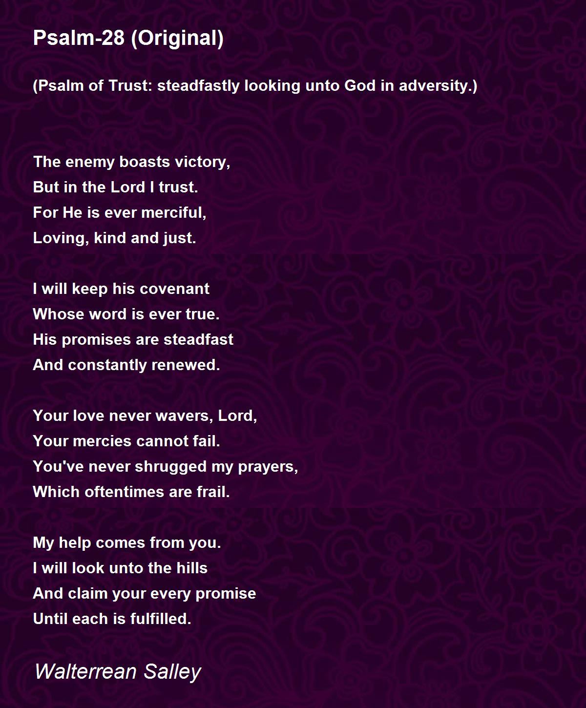 A Prayer For The Elderly Poem By Walterrean Salley Poem Those Old