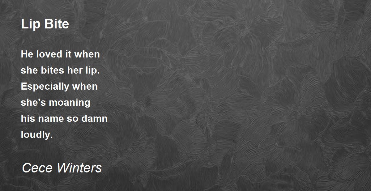 Bite My Lip Quotes
