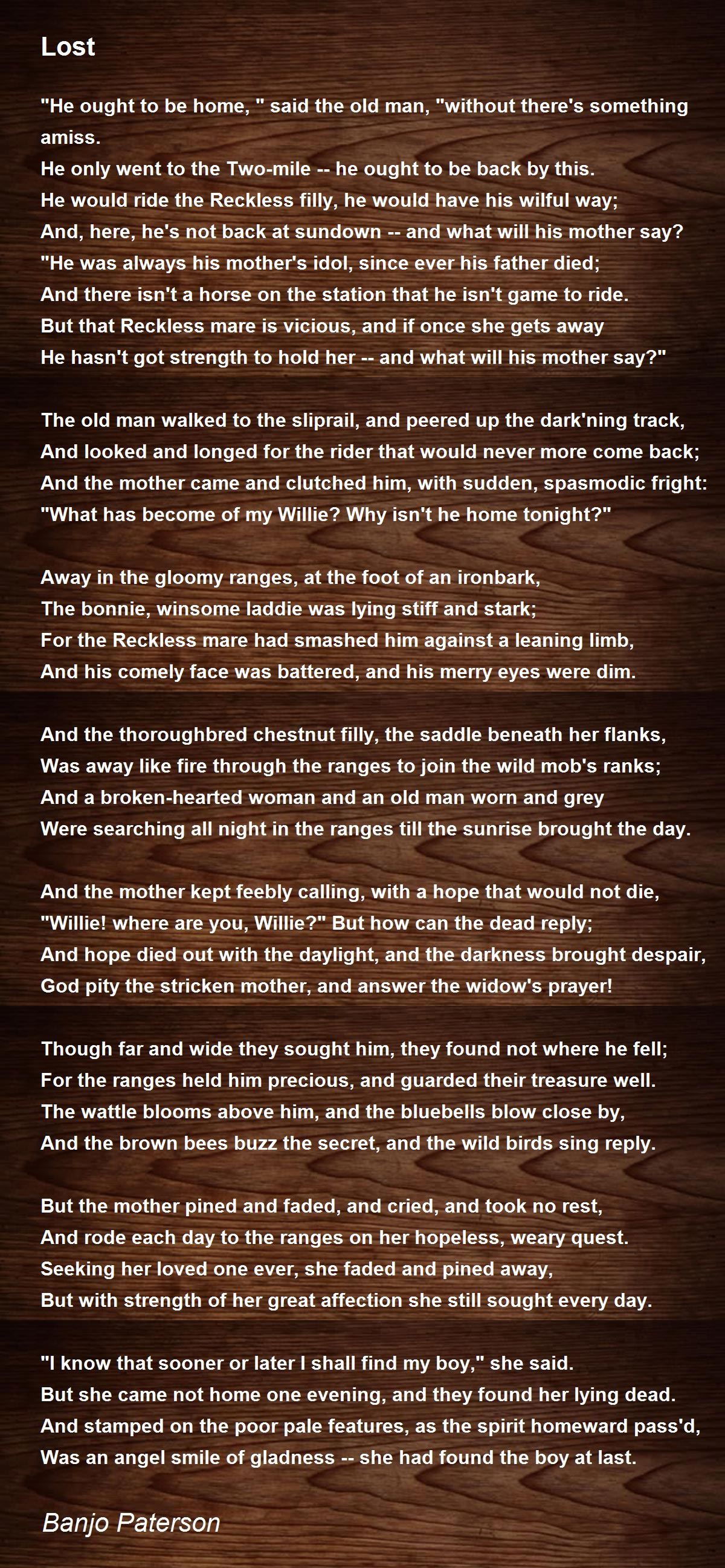 Banjo Paterson Quotes