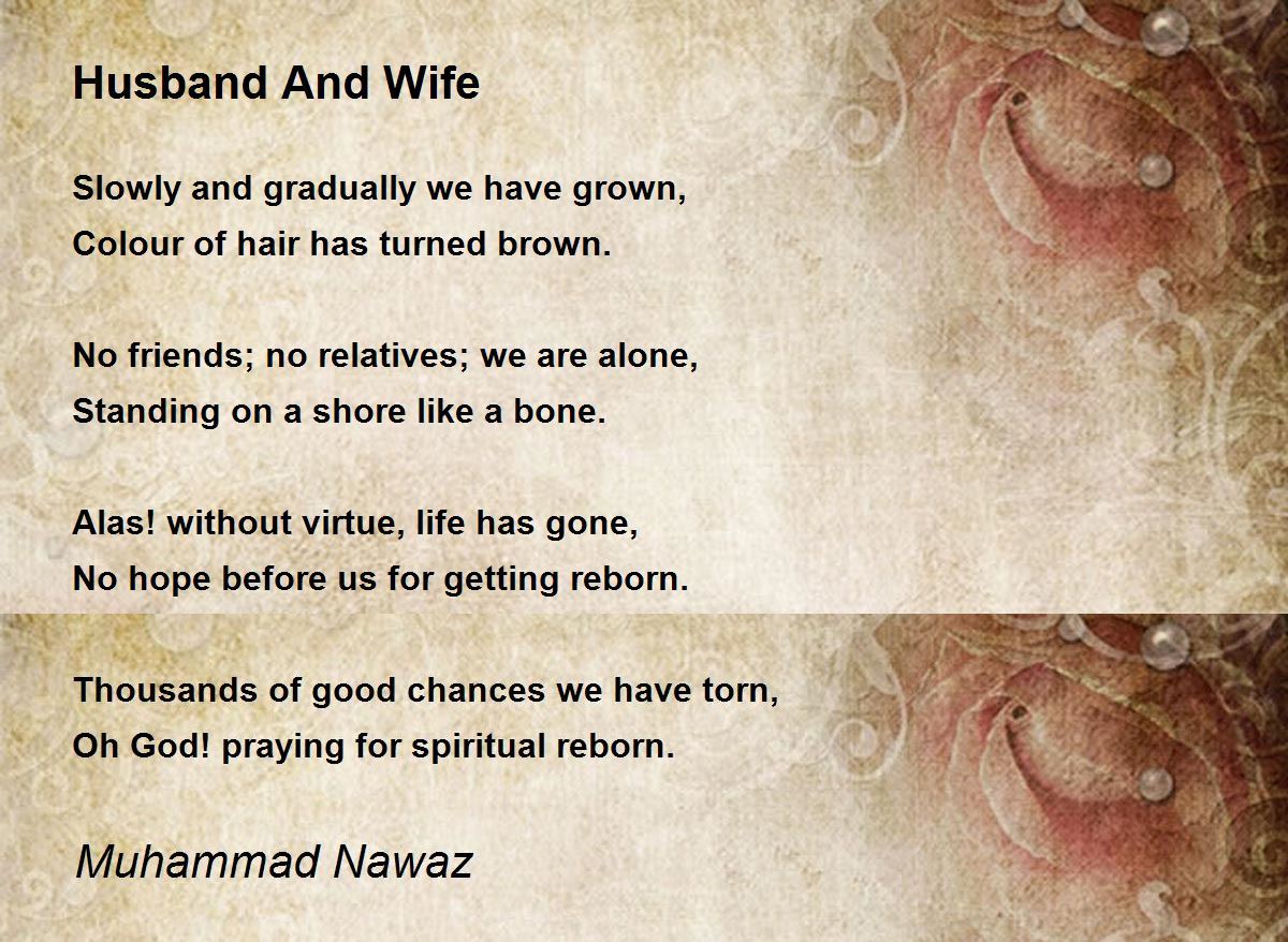 Why Man And Wife And Not Husband And Wife at Mark Fletcher blog