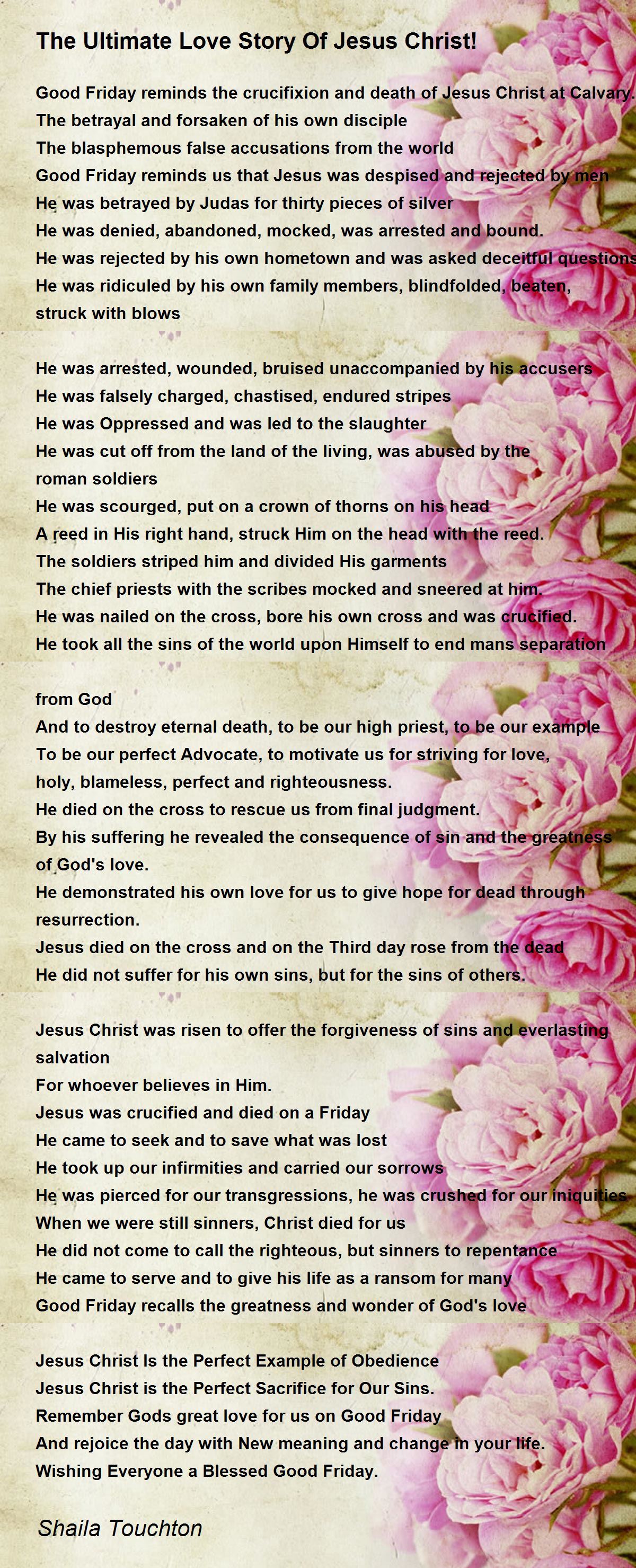Love Poems For Jesus
