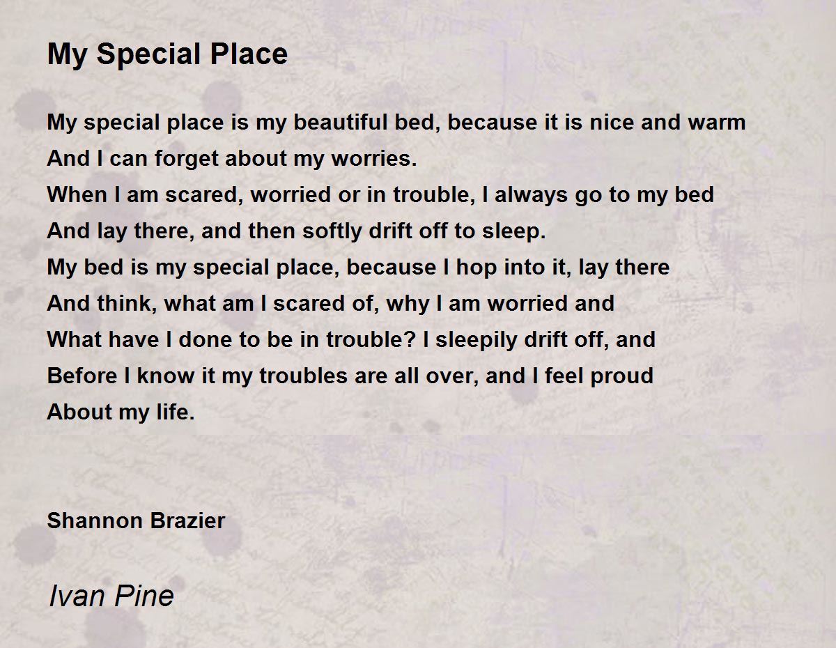 Special Place Quotes