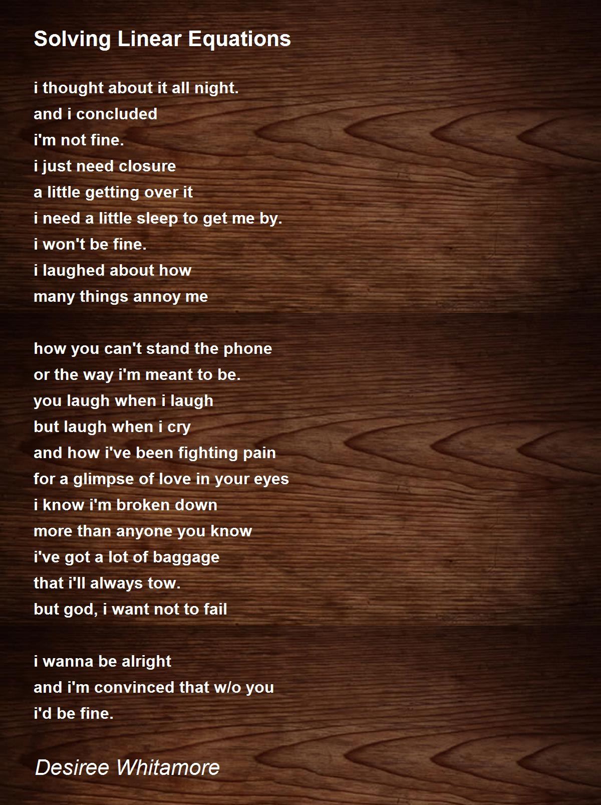 Linear Function Quotes