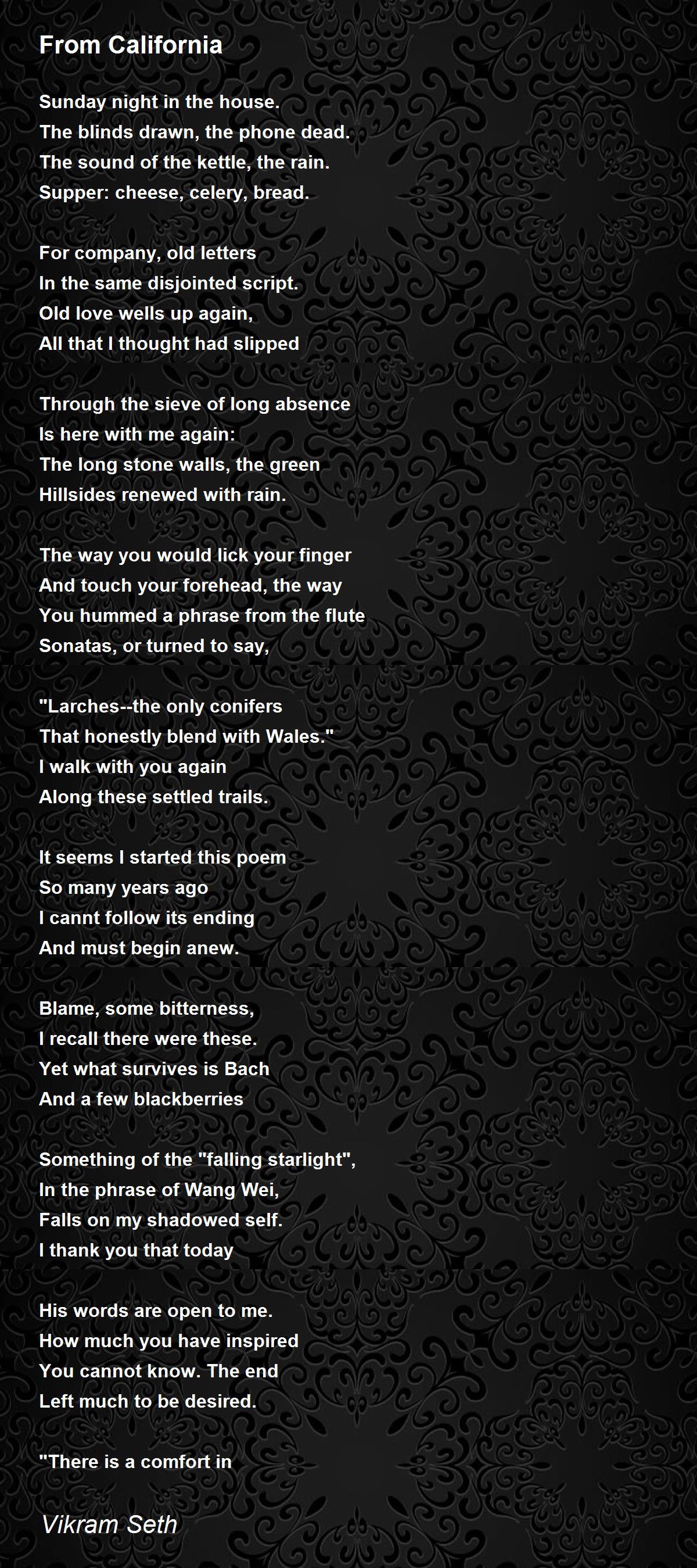 Cali Poems Wedding
