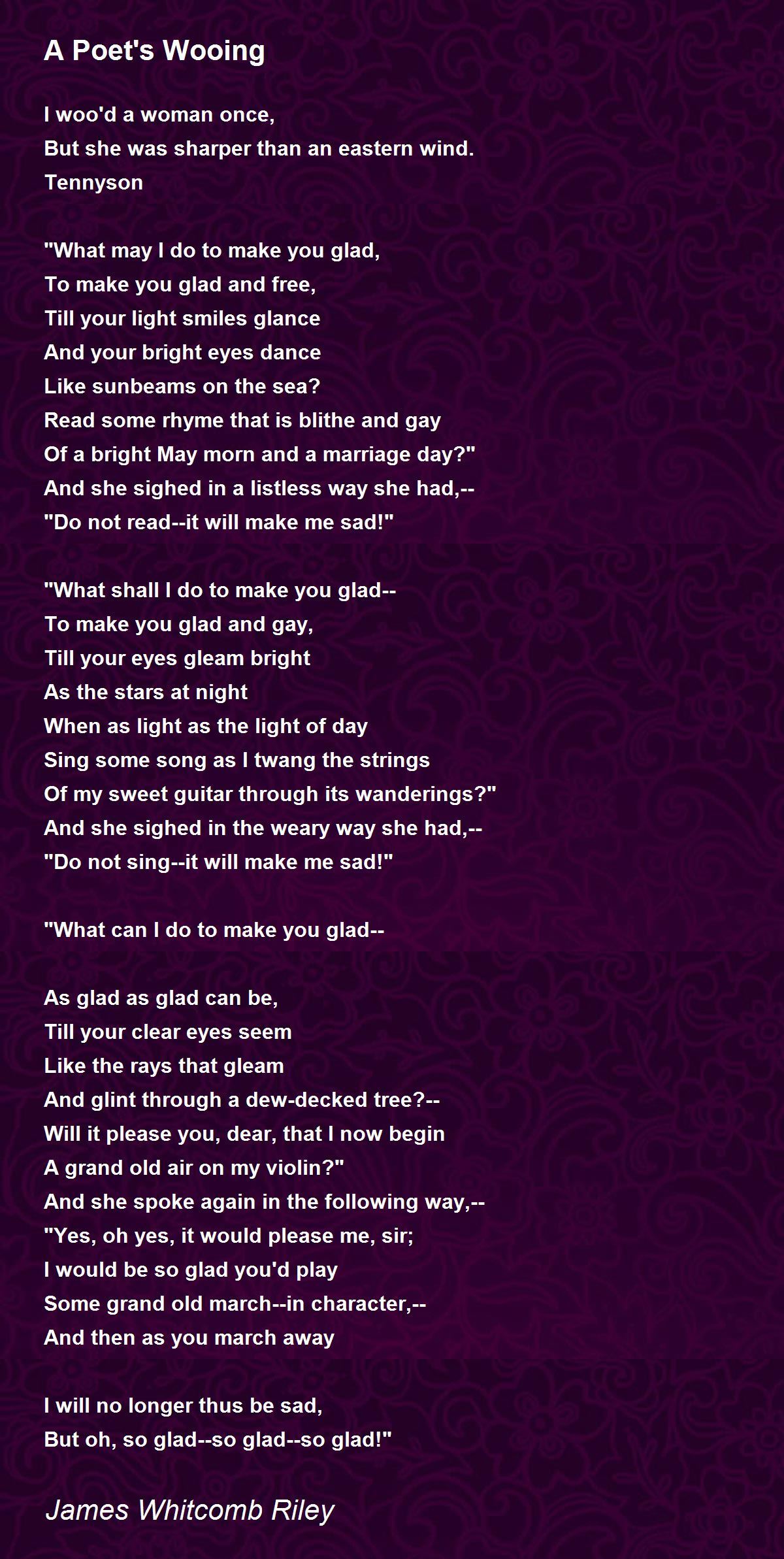 Sad Sonnets