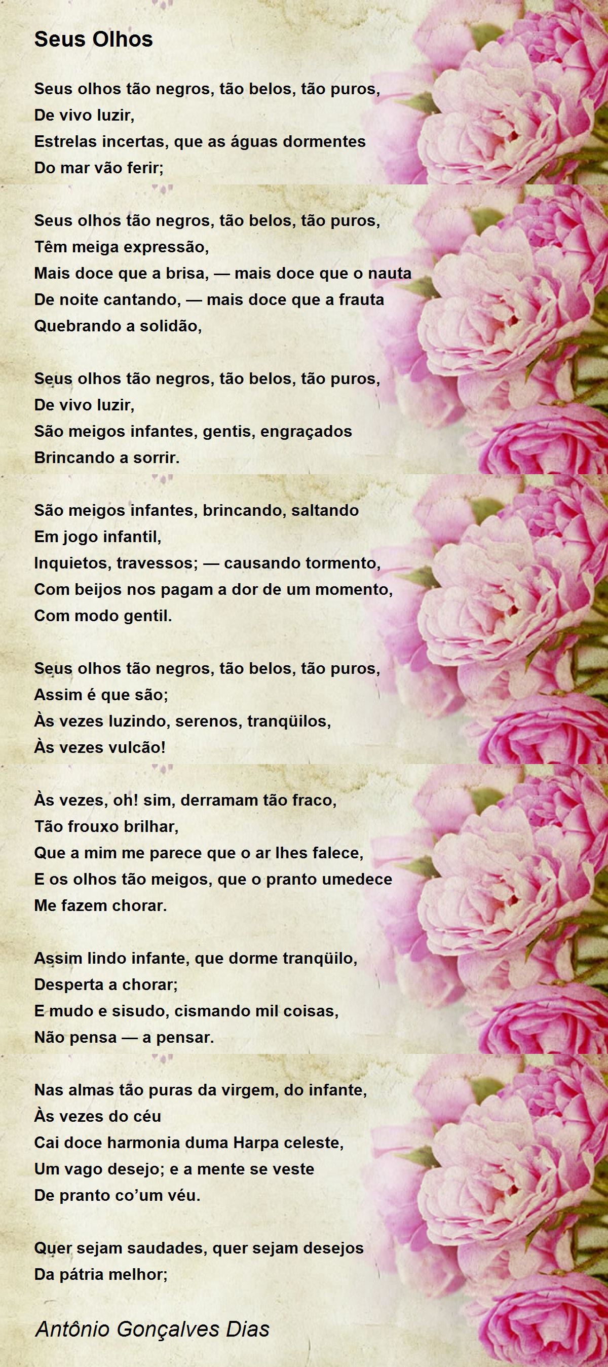 Gonçalves Dias Seus Olhos - FDPLEARN