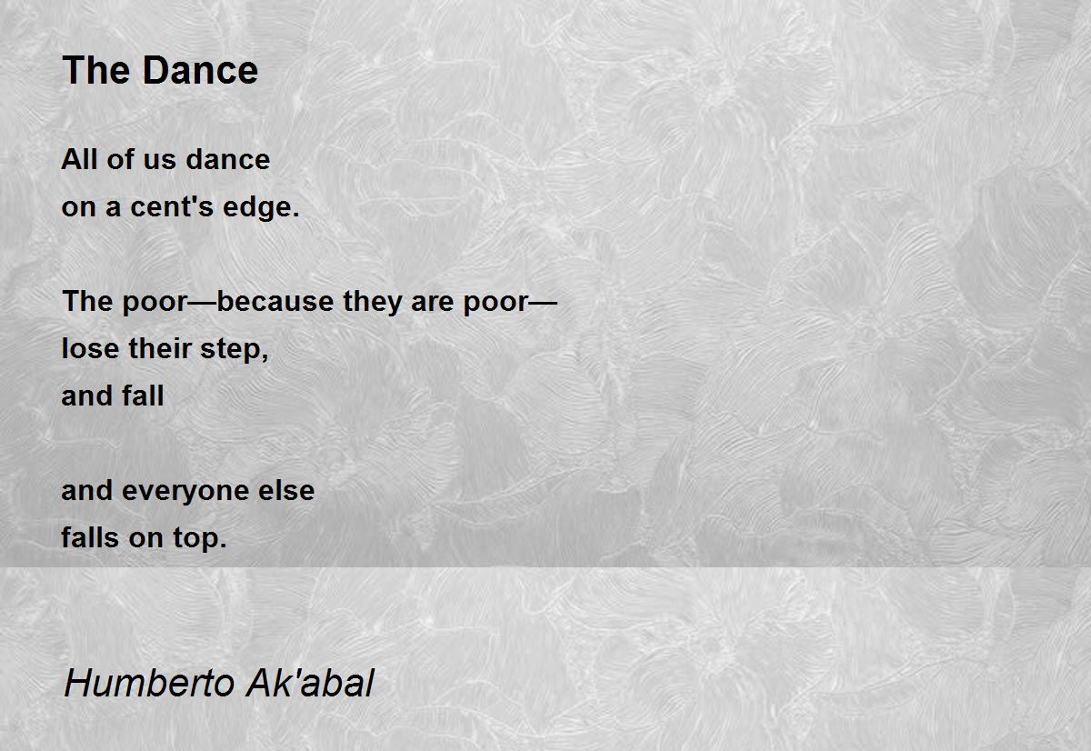 The Walking Dance Poem at Sarah Solomon blog