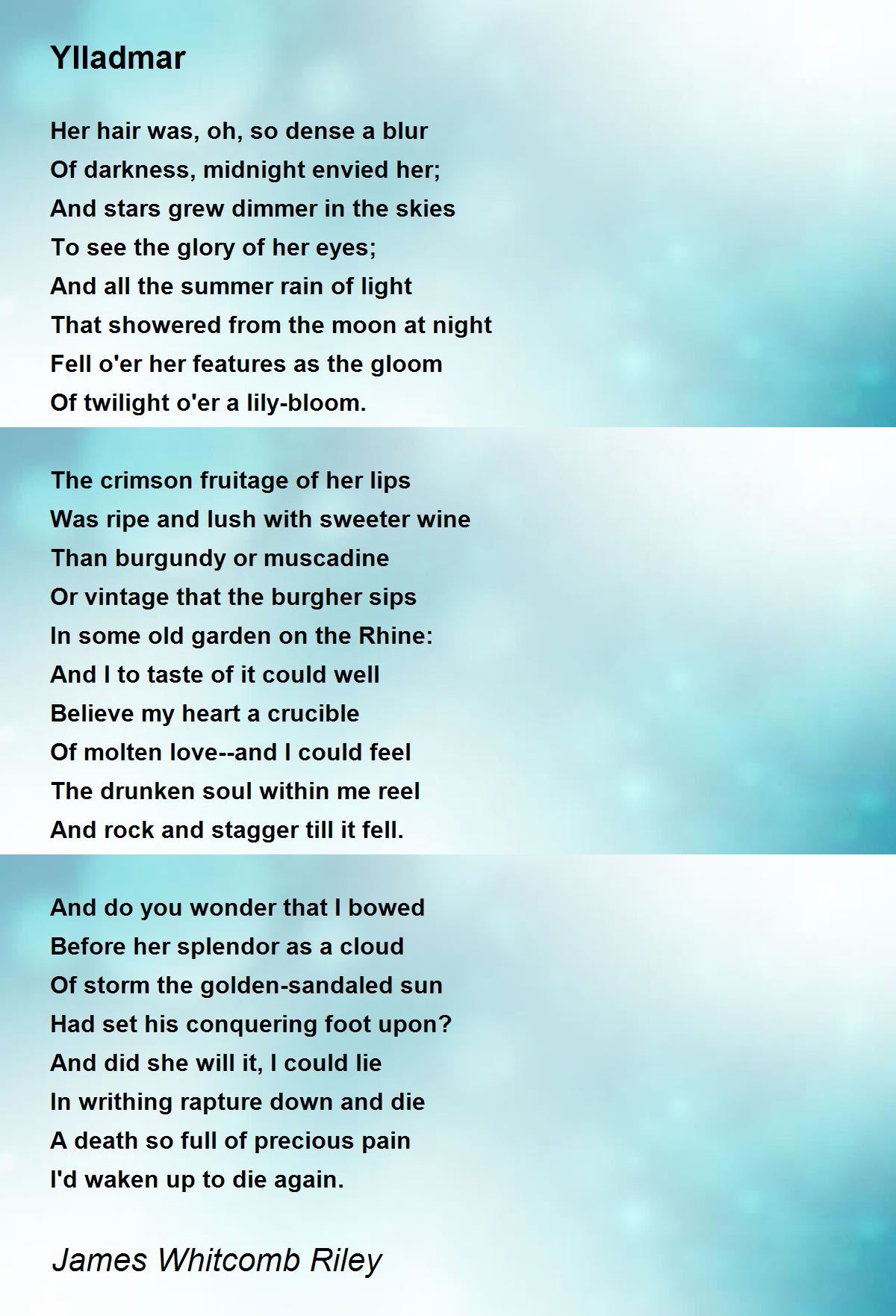 It39sgotto Be Poem By James Whitcomb Riley Poem Hunter