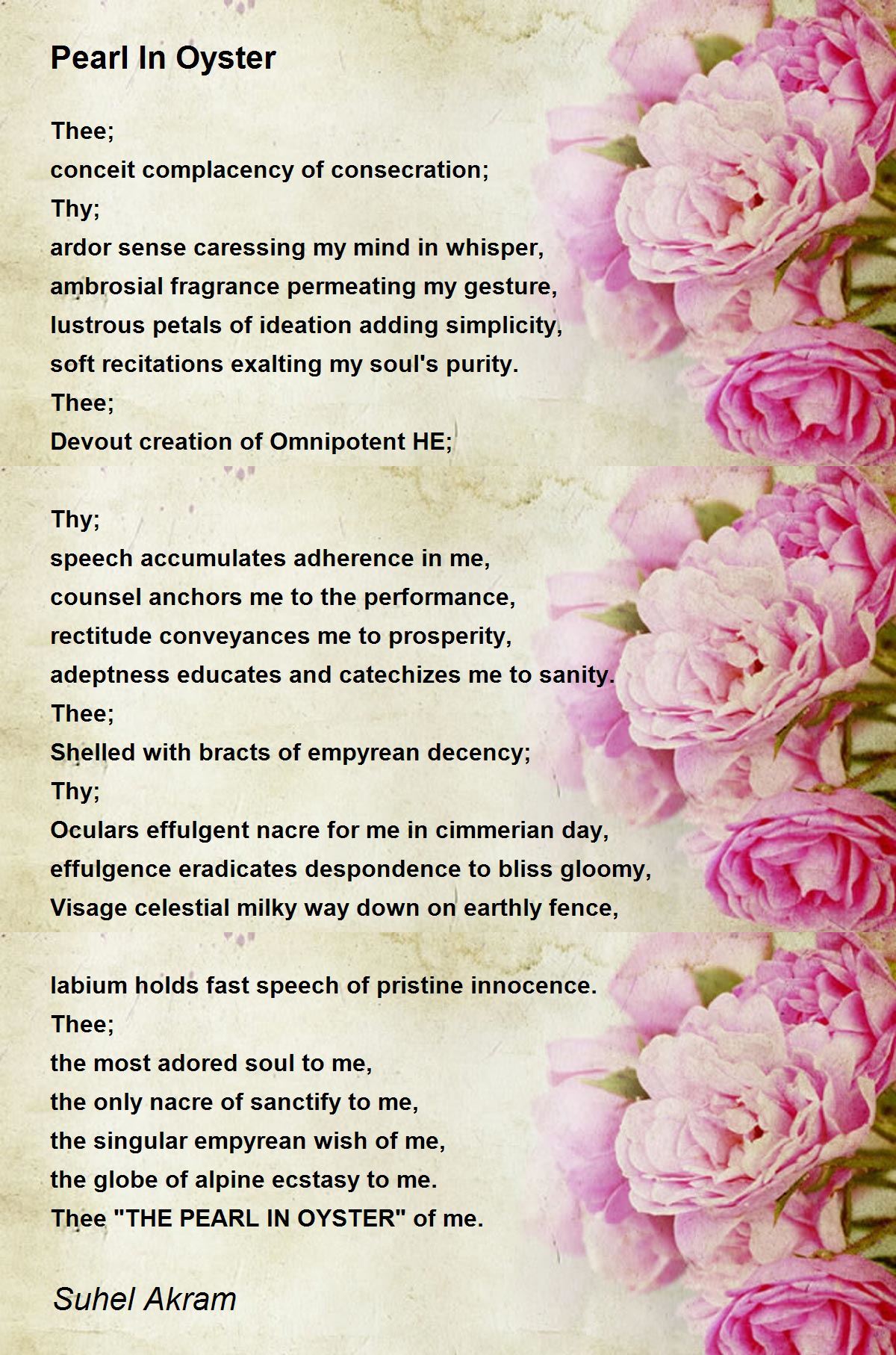 Poem About Oyster And The Pearl at Wanda Hatton blog