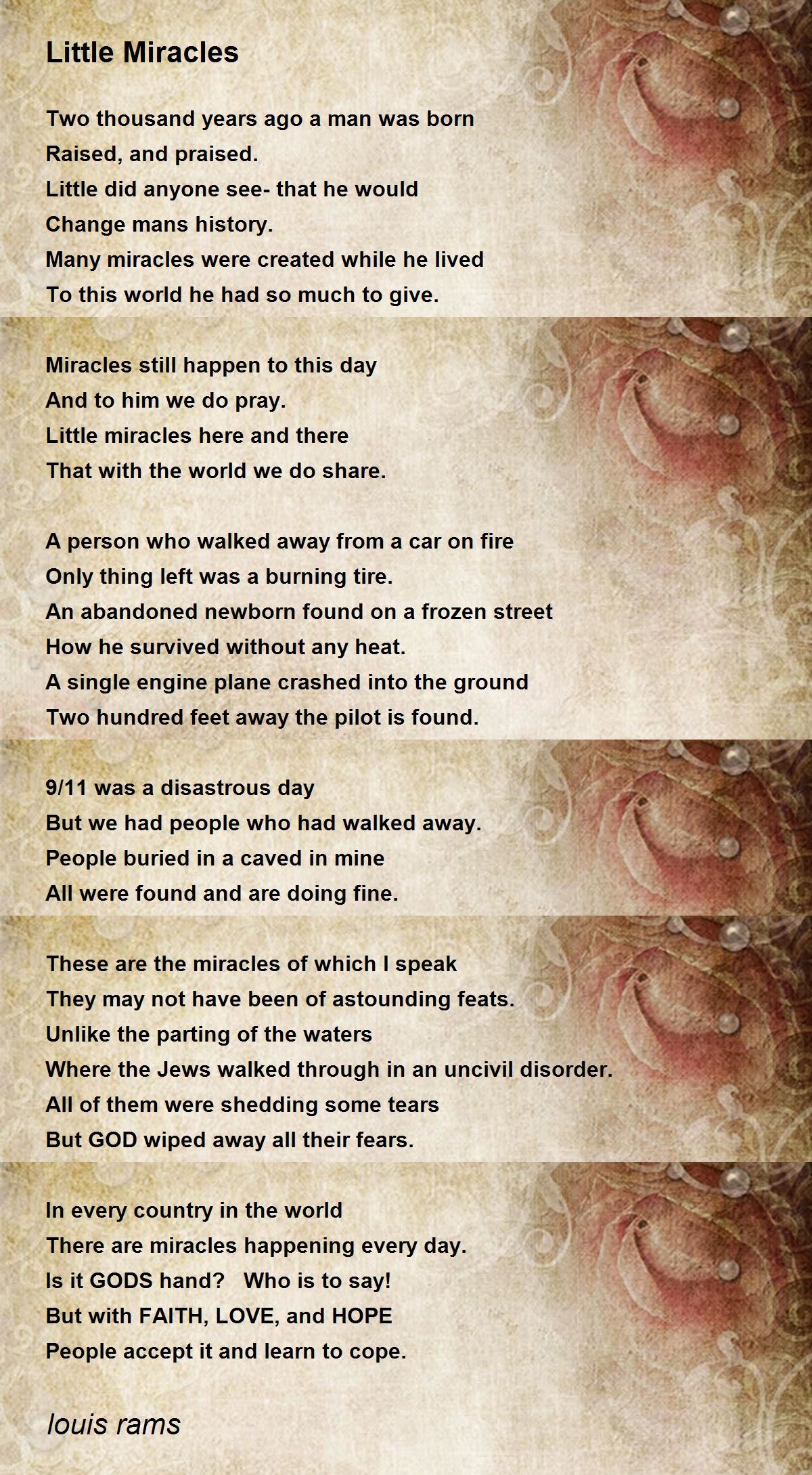 My Little Miracle Quotes